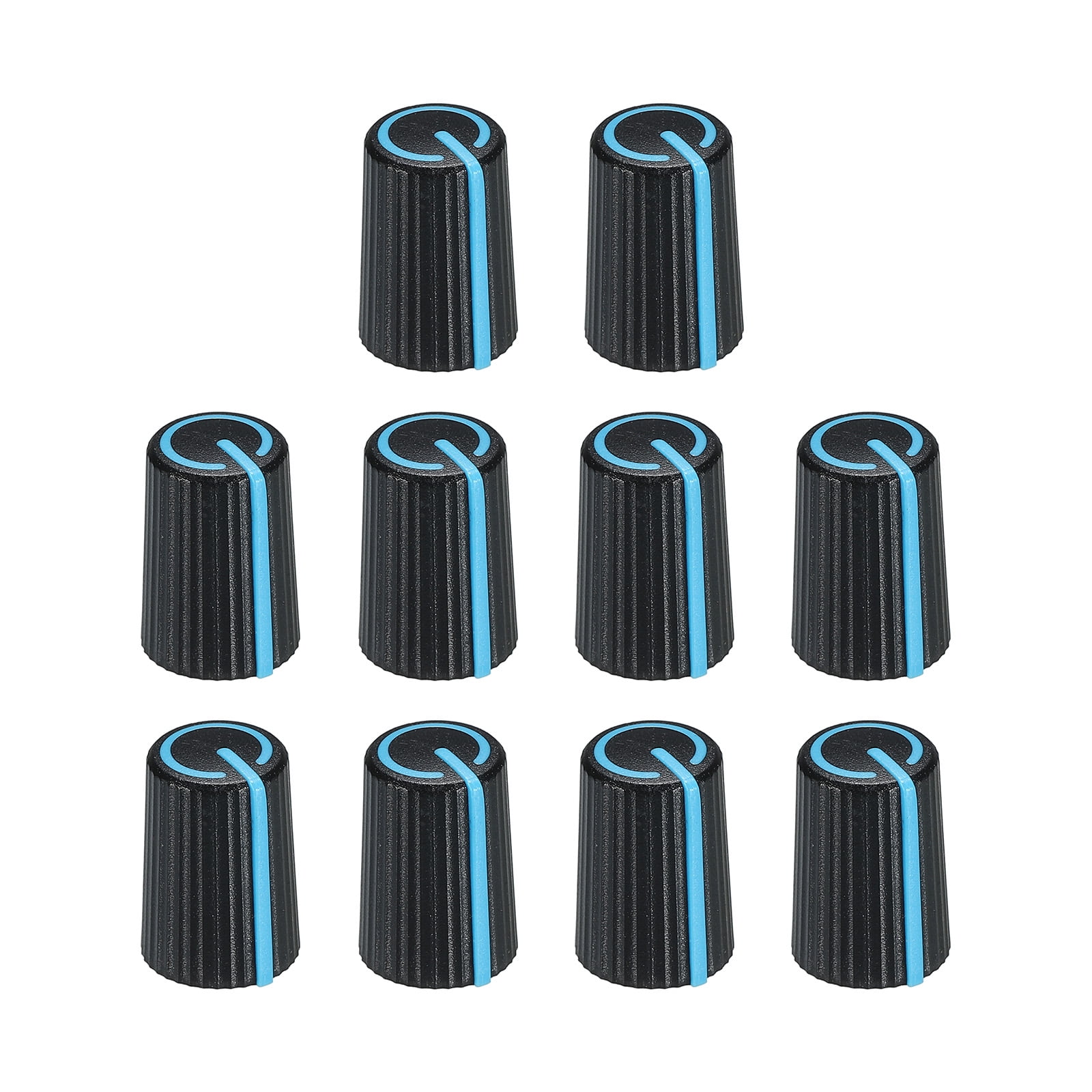 Uxcell Potentiometer Control Knob ABS Guitar Knob For Electric Guitar ...