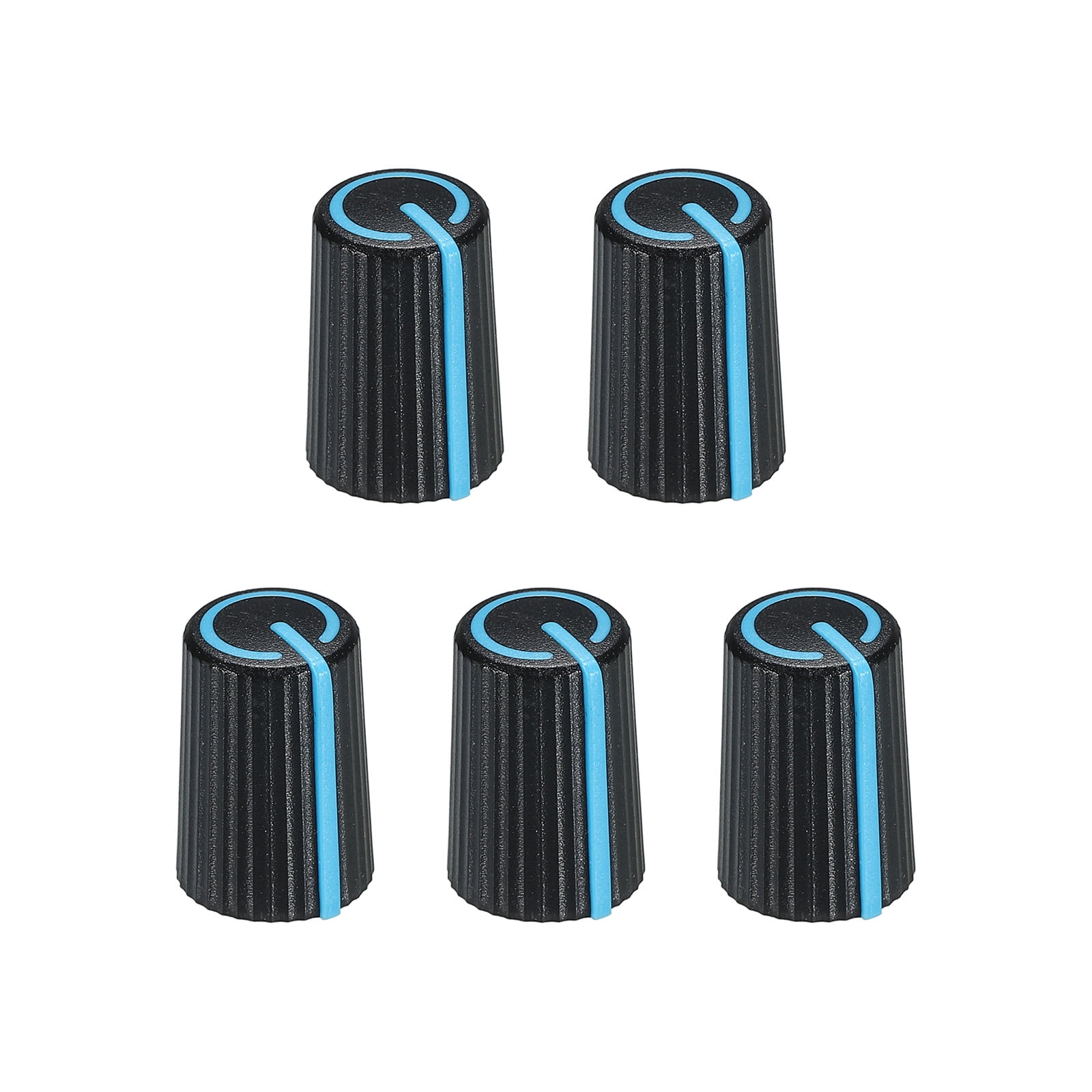 Uxcell Potentiometer Control Knob ABS Guitar Knob For Electric Guitar ...