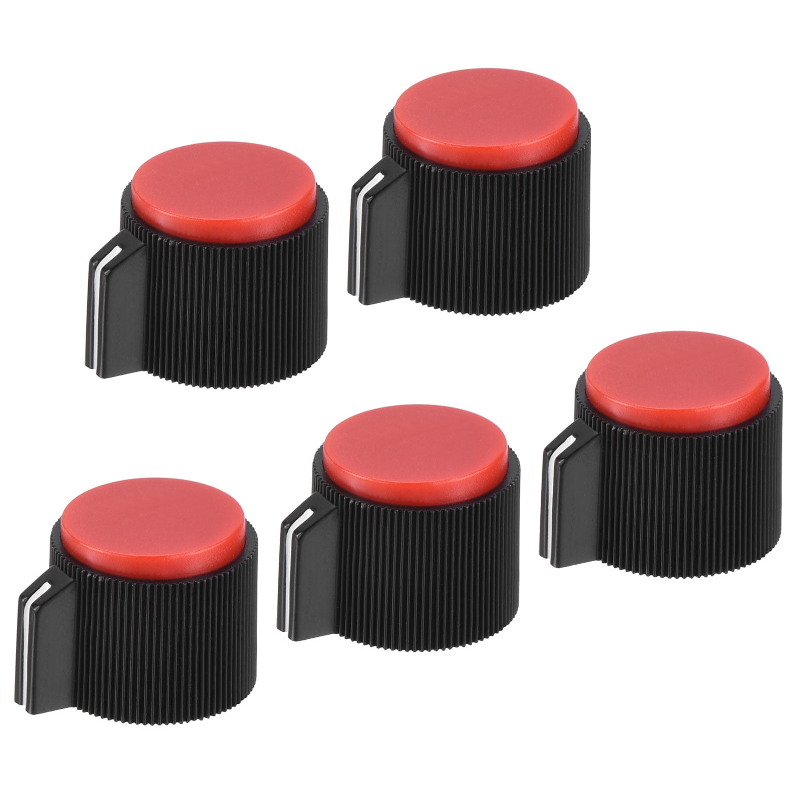 Uxcell Potentiometer Knobs Bakelite 19x16mm Screws for Guitar 6mm Hole ...