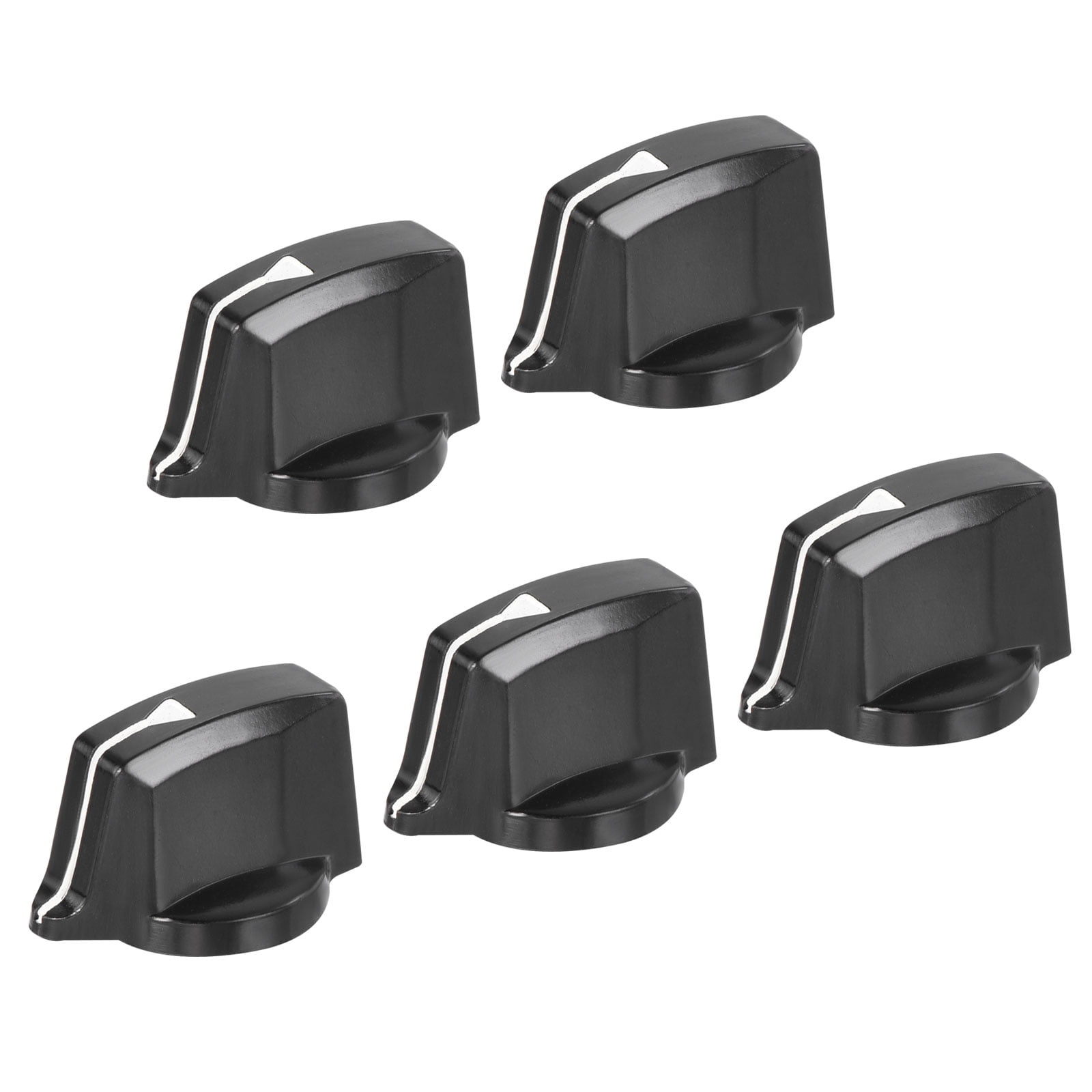 Uxcell Potentiometer Knobs Bakelite 22.5x19mm Screws for Guitar 6mm ...