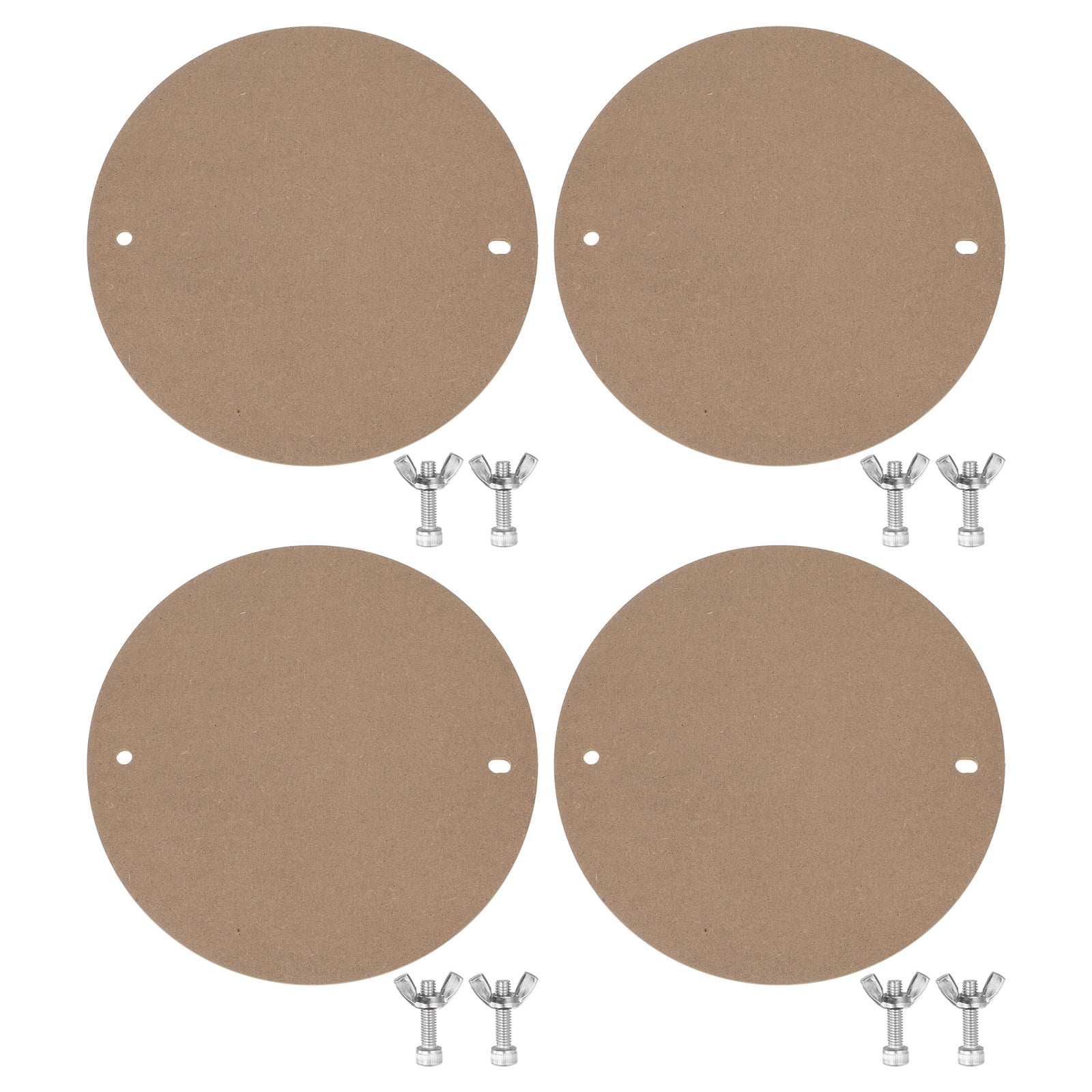 Uxcell Pottery Wheel Bat 12" Round Pottery Bats System Pre-Drilled Bats ...