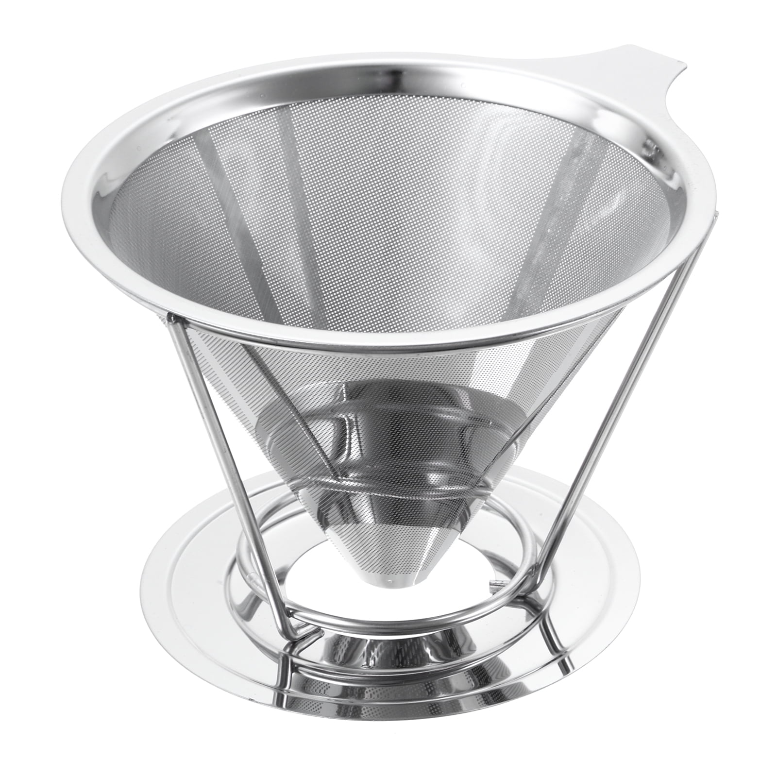 Uxcell Pour Over Coffee Dripper 300 Mesh 124mm Diameter Reusable Coffee ...