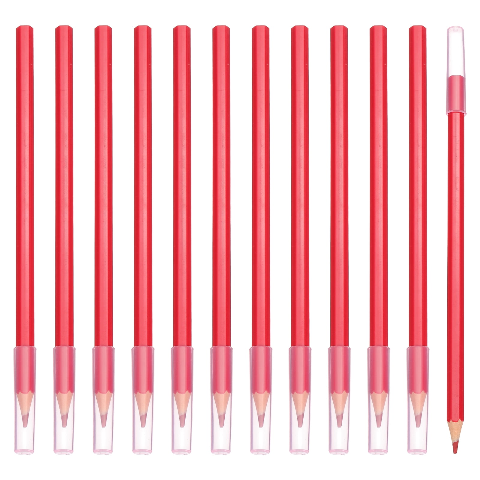 Uxcell Pre-sharpened Colored Pencil Set, 12 Pcs Oil Color Pencils with ...