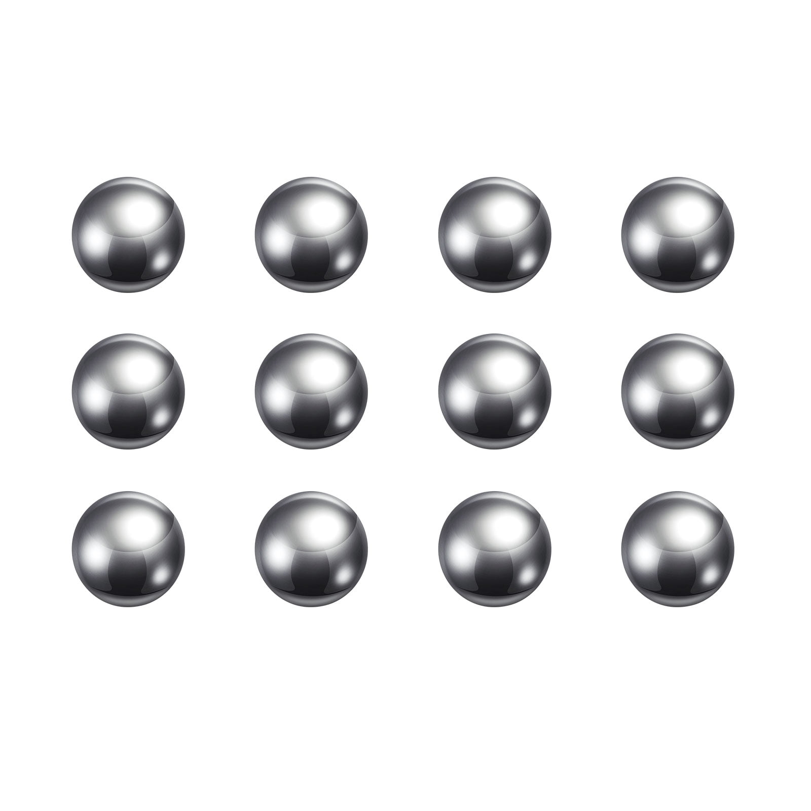 Uxcell Precision Balls 13mm Diameter G10 Chrome Steel Ball for Bearings ...