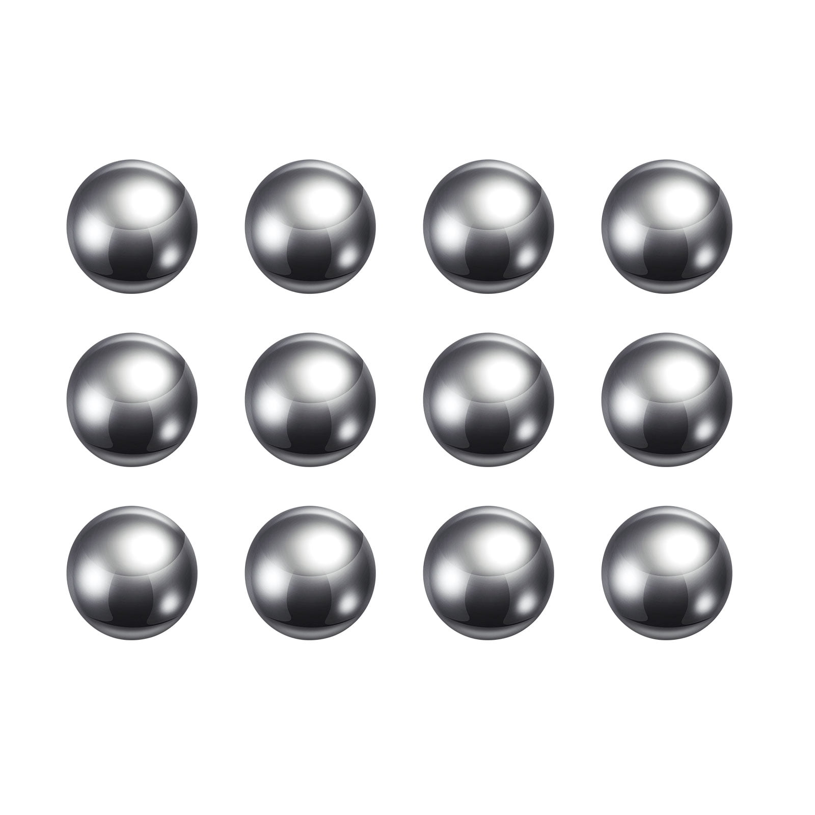 Uxcell Precision Balls 16mm Diameter G10 Chrome Steel Ball for Bearings ...