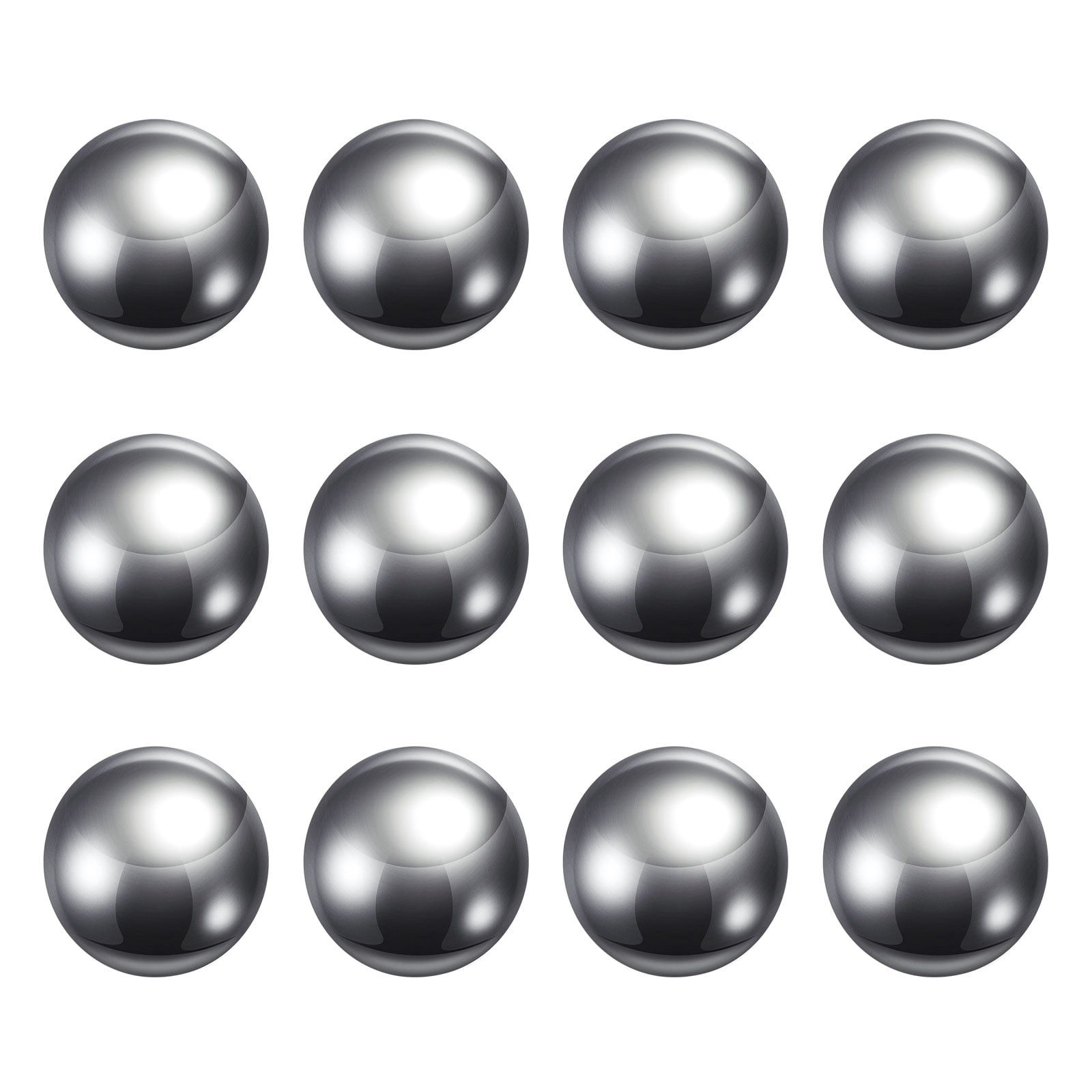 Uxcell Precision Balls 19mm Diameter G10 Chrome Steel Ball for Bearings ...