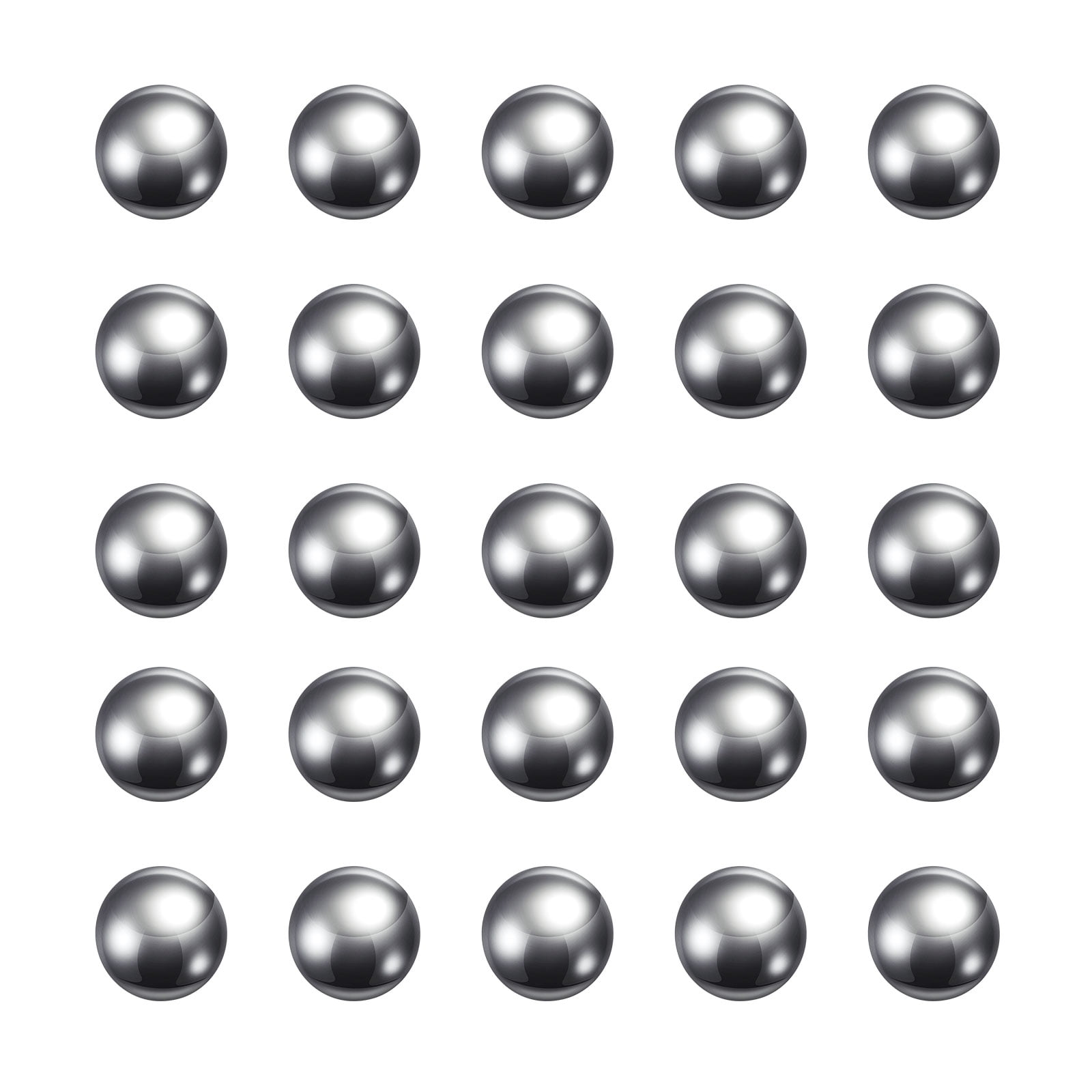 Uxcell Precision Balls 6mm Diameter G10 Chrome Steel Ball for Bearings ...