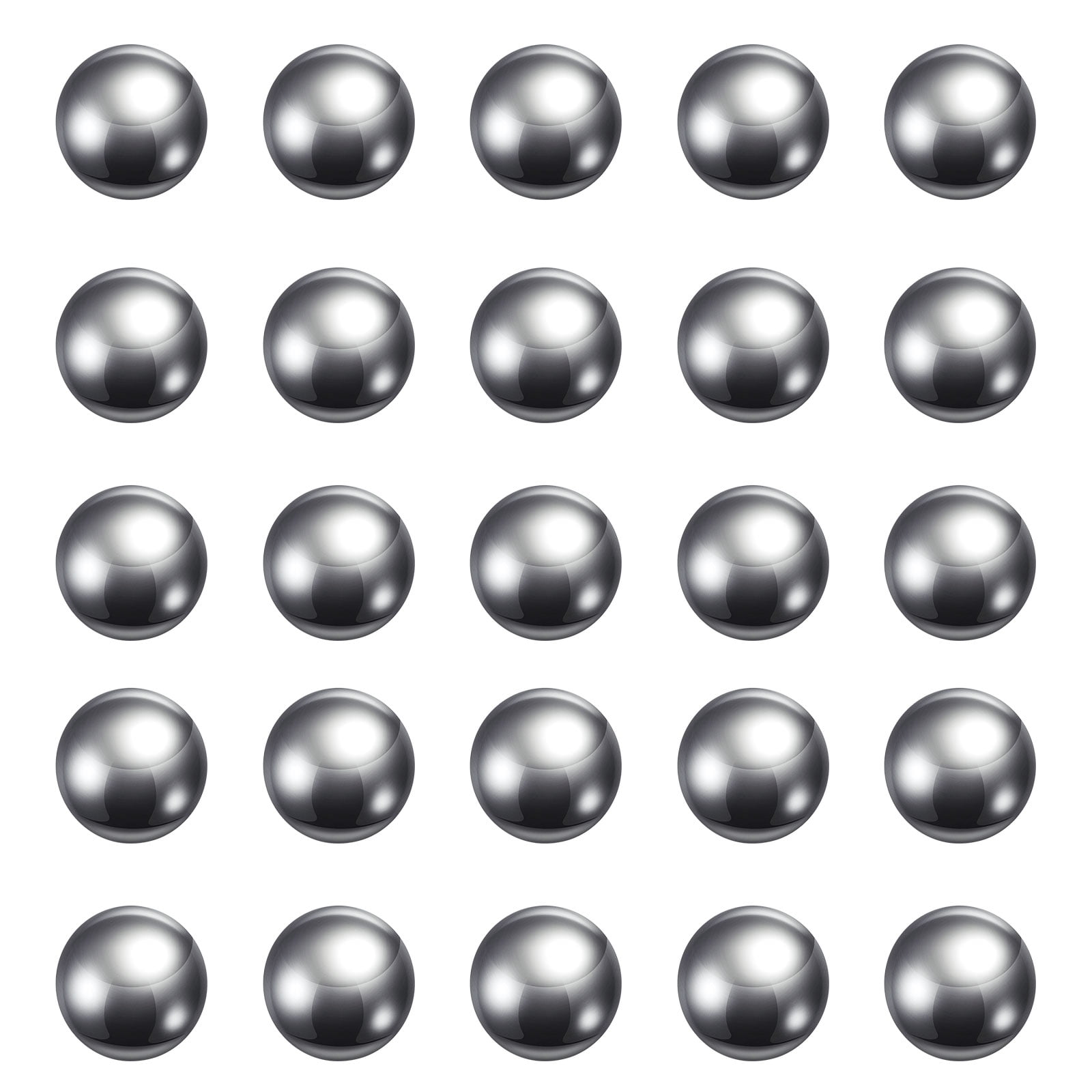 Uxcell Precision Balls 9mm Diameter 304 Stainless Steel for Bearings 60 ...