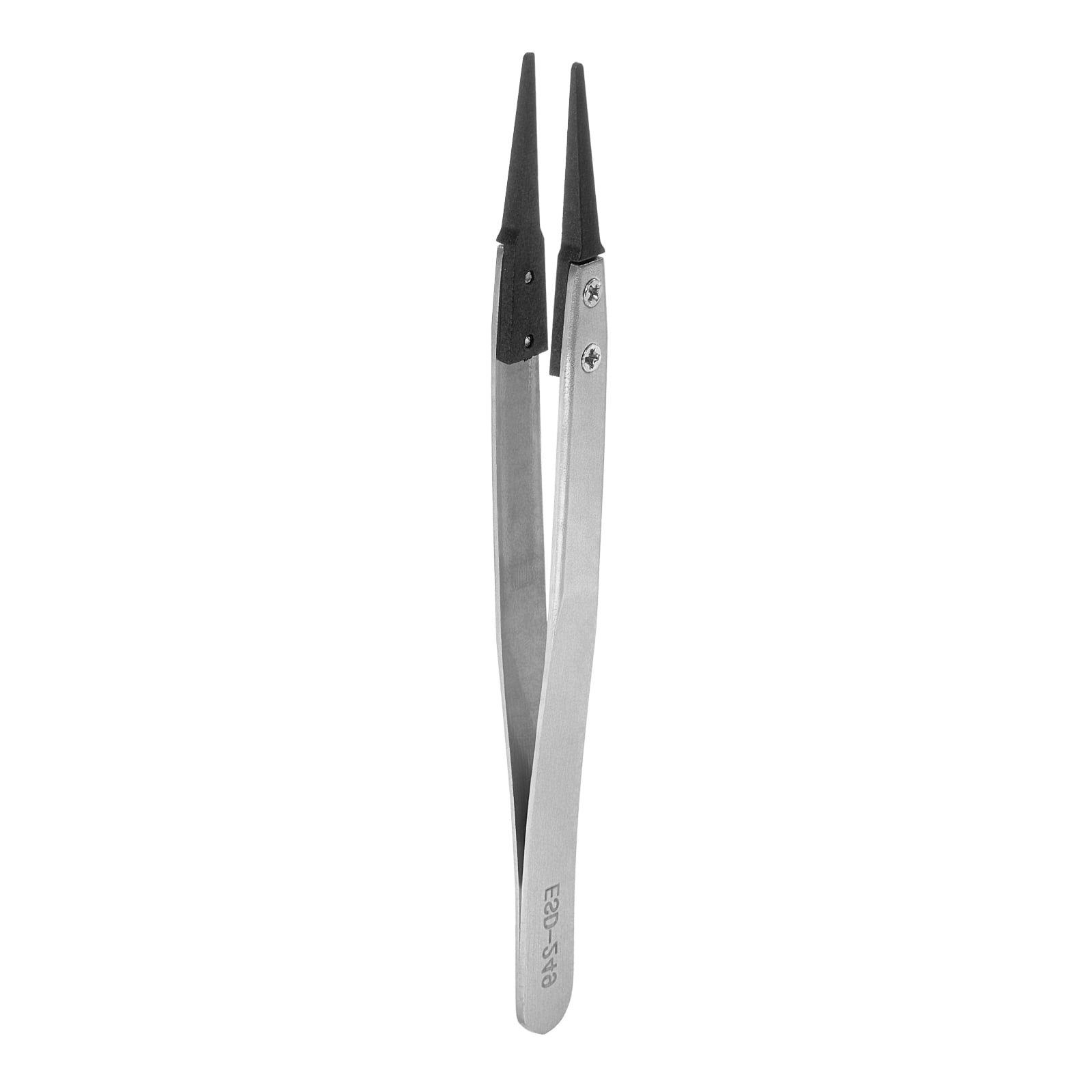 Uxcell Precision Ceramic Tweezer 5" Stainless Steel ESD Tweezers Anti ...