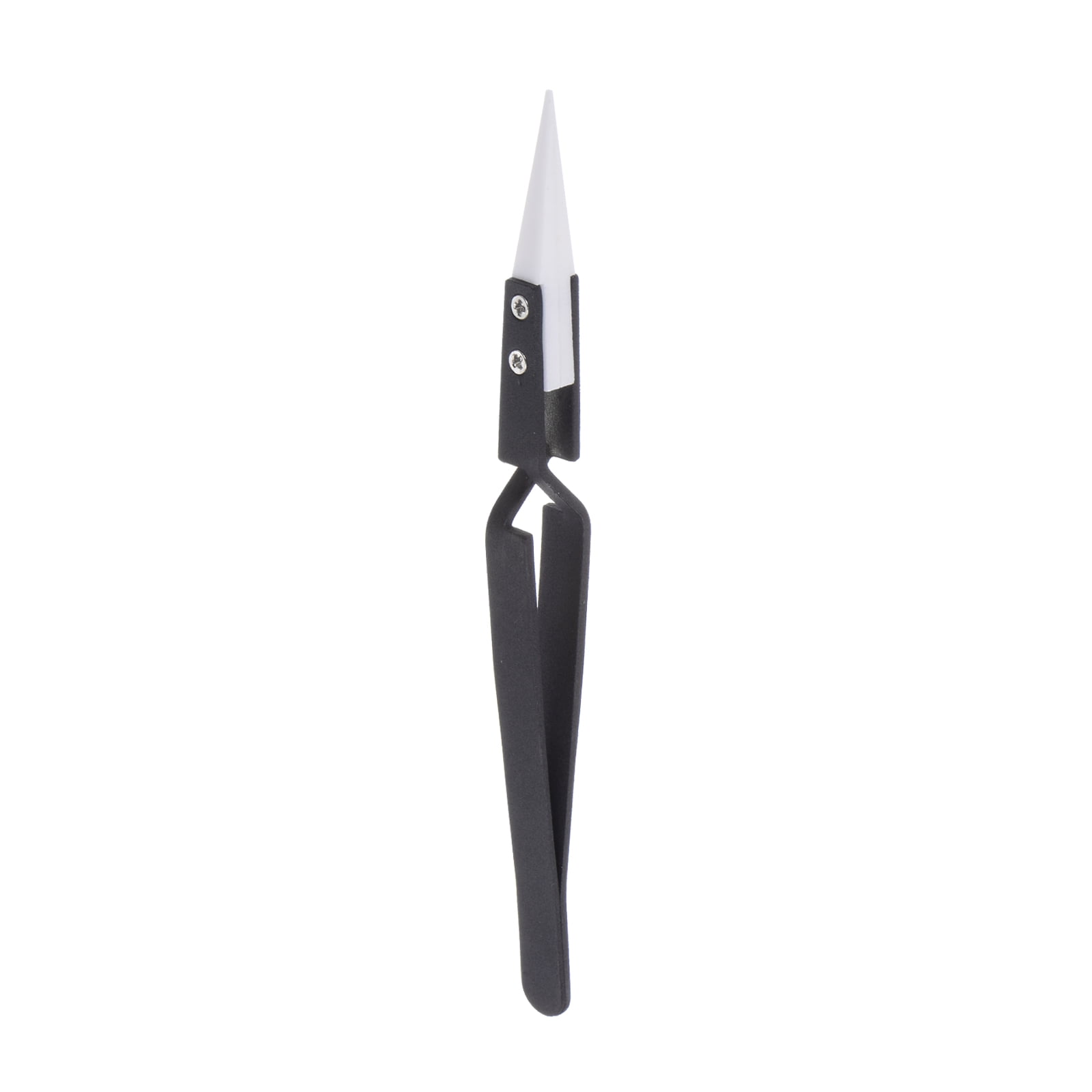 Uxcell Precision Reverse Ceramic Tweezer 5.59"x0.35" Straight Tip Heat ...