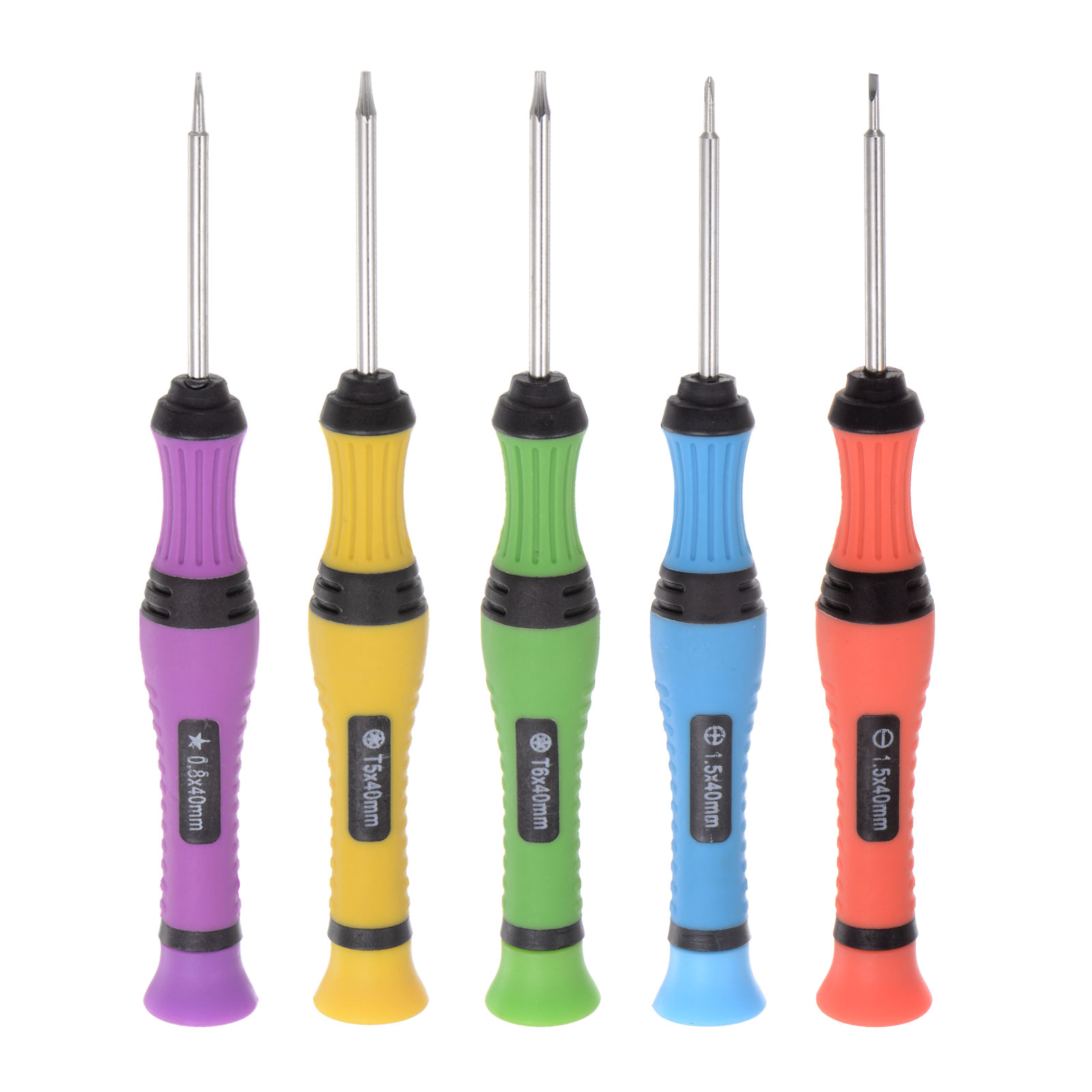 Uxcell Precision Screwdriver Set Slotted Phillips Star Torx Swivel Lid ...
