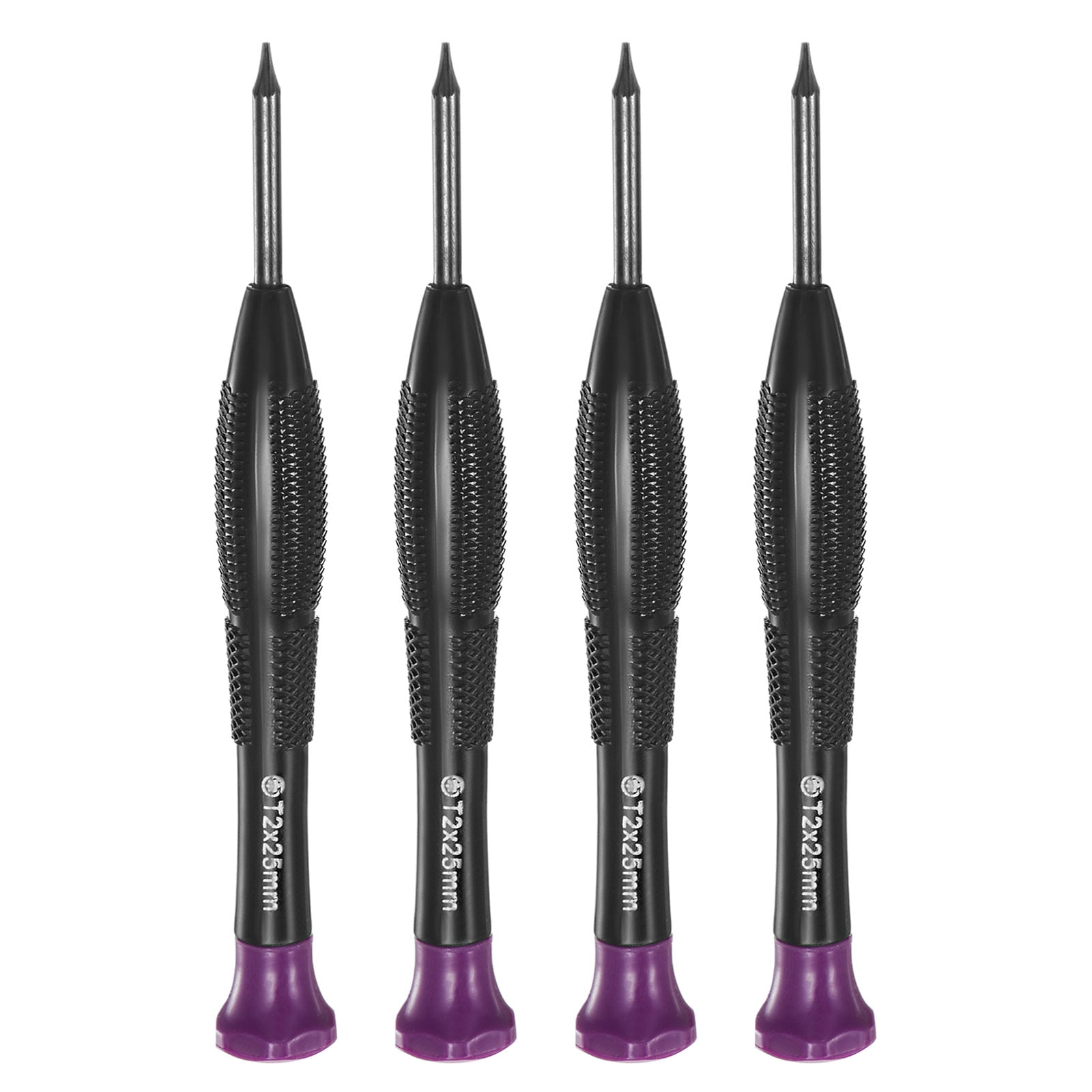 Uxcell Precision Torx Screwdriver T2 Star Head Swivel Lid Nonslip ...