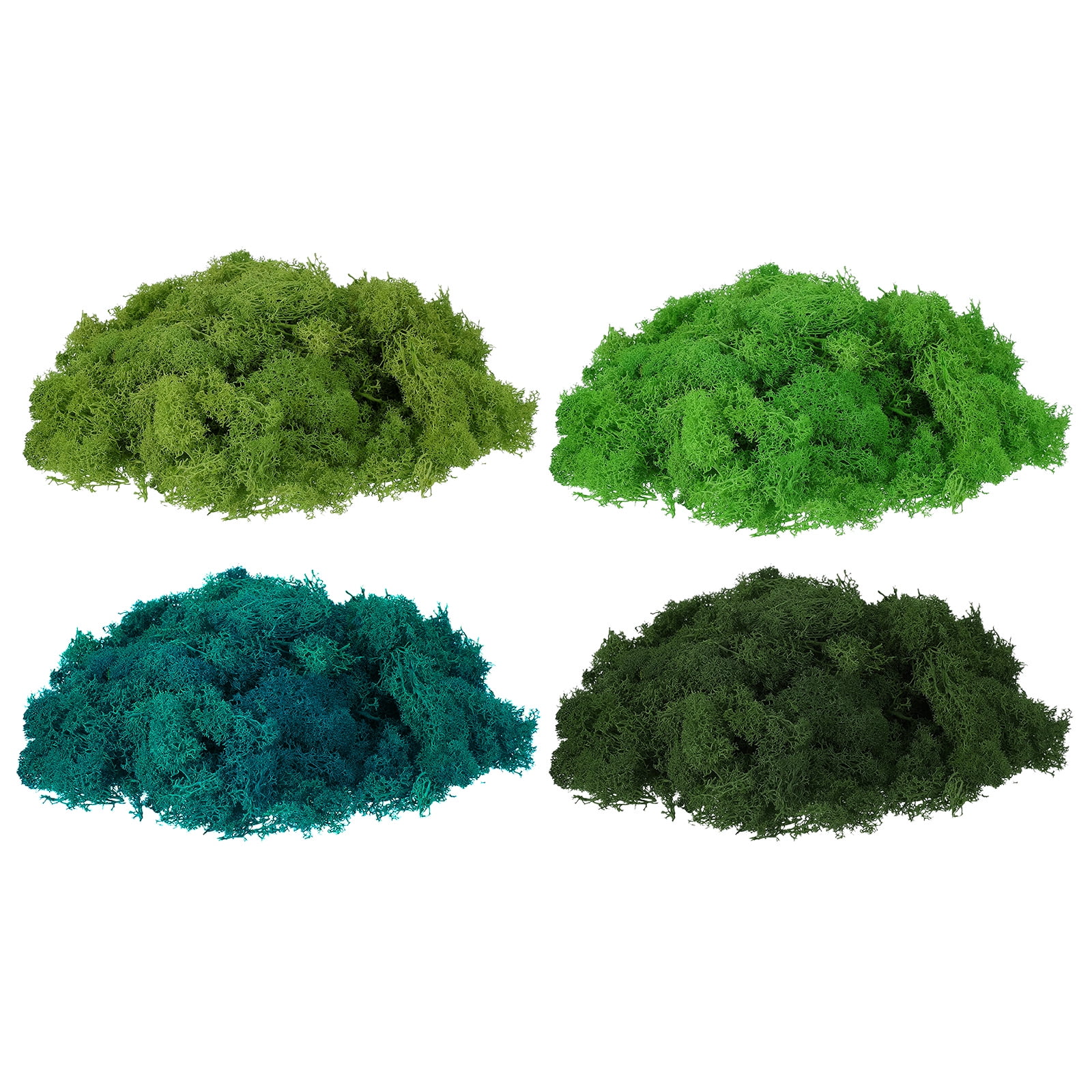 Uxcell Preserved Reindeer Moss, 7 oz Fake Moss for Crafts Artificial ...