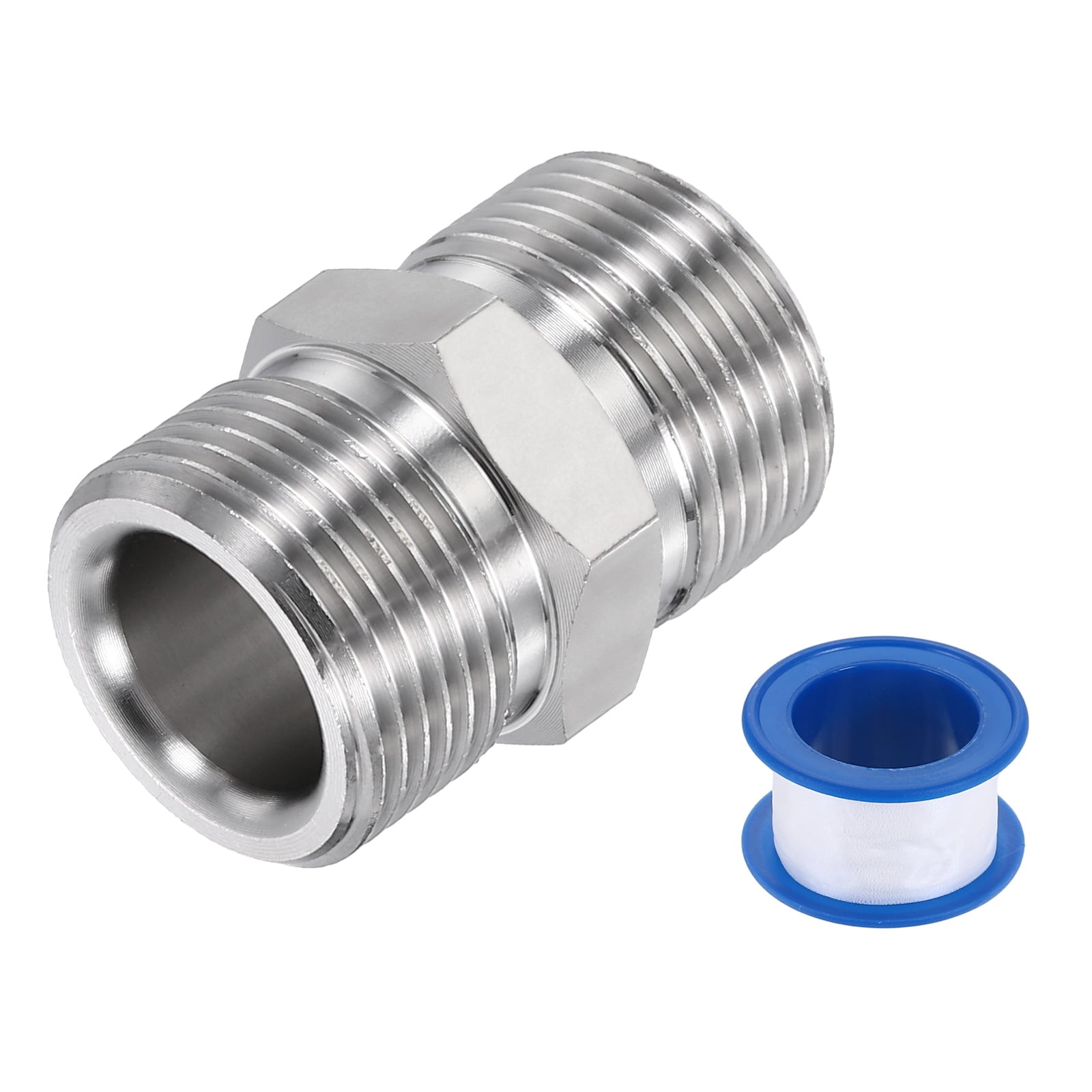 Uxcell Pressure Washer Adapter, M22 14mm Male to M22 14mm Male Quick ...