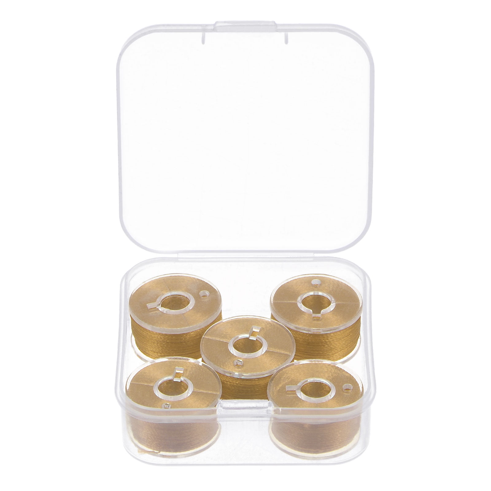 Uxcell Prewound Bobbin Thread Set with Storage Plastic Case for ...