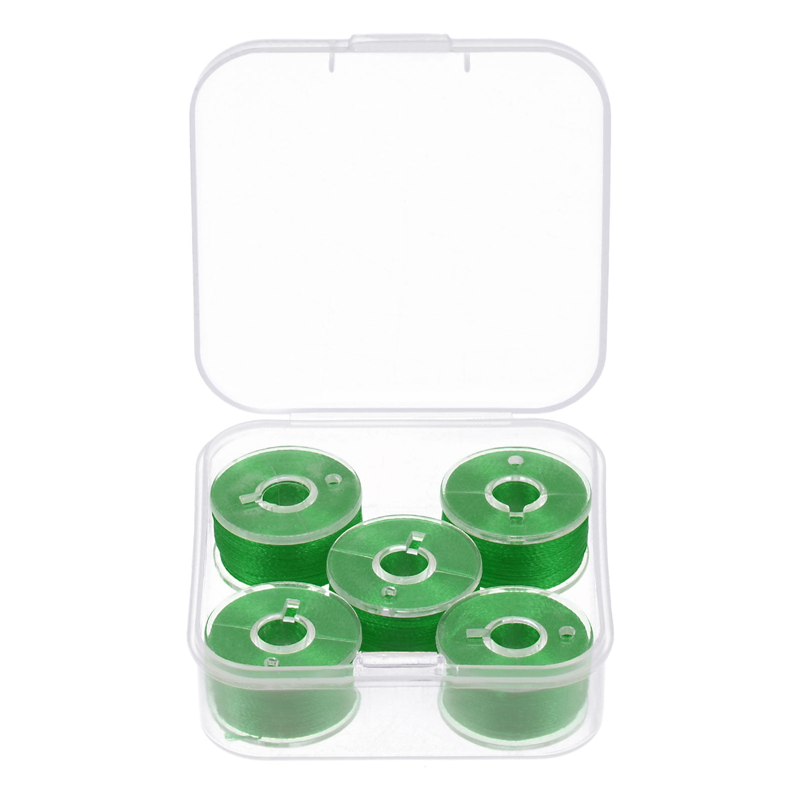 Uxcell Prewound Bobbin Thread Set with Storage Plastic Case for ...