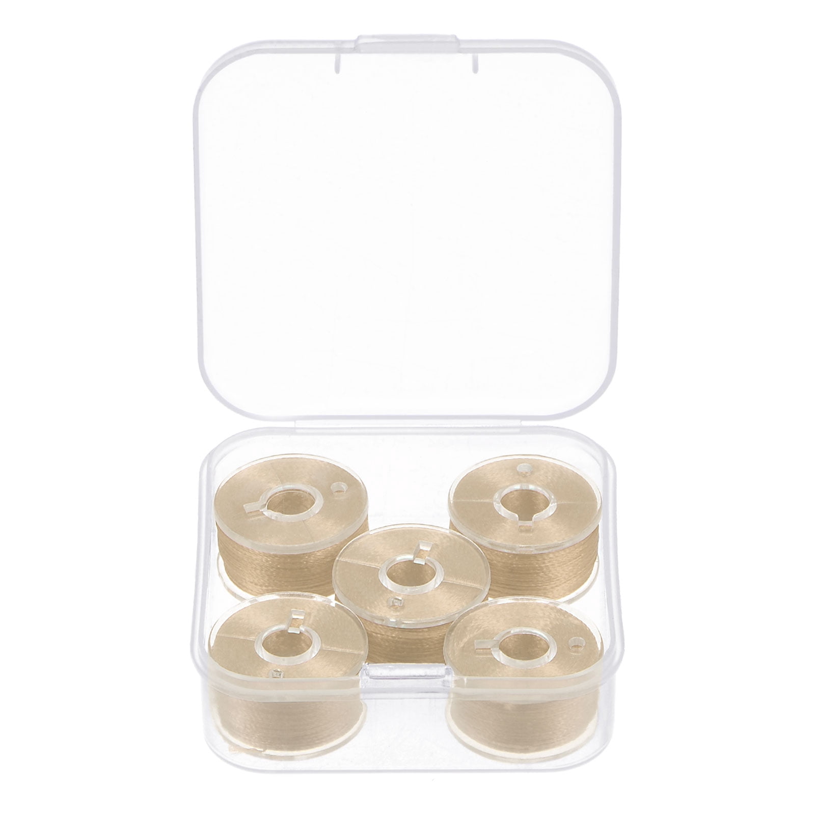 Uxcell Prewound Bobbin Thread Set with Storage Plastic Case for ...