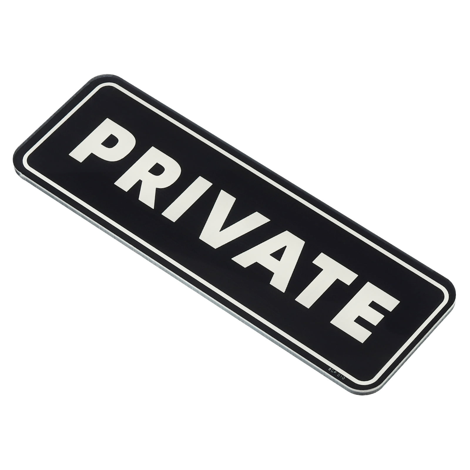 Uxcell Private Door Sign 9"x3" Self Adhesive Privacy Sticker Easy ...