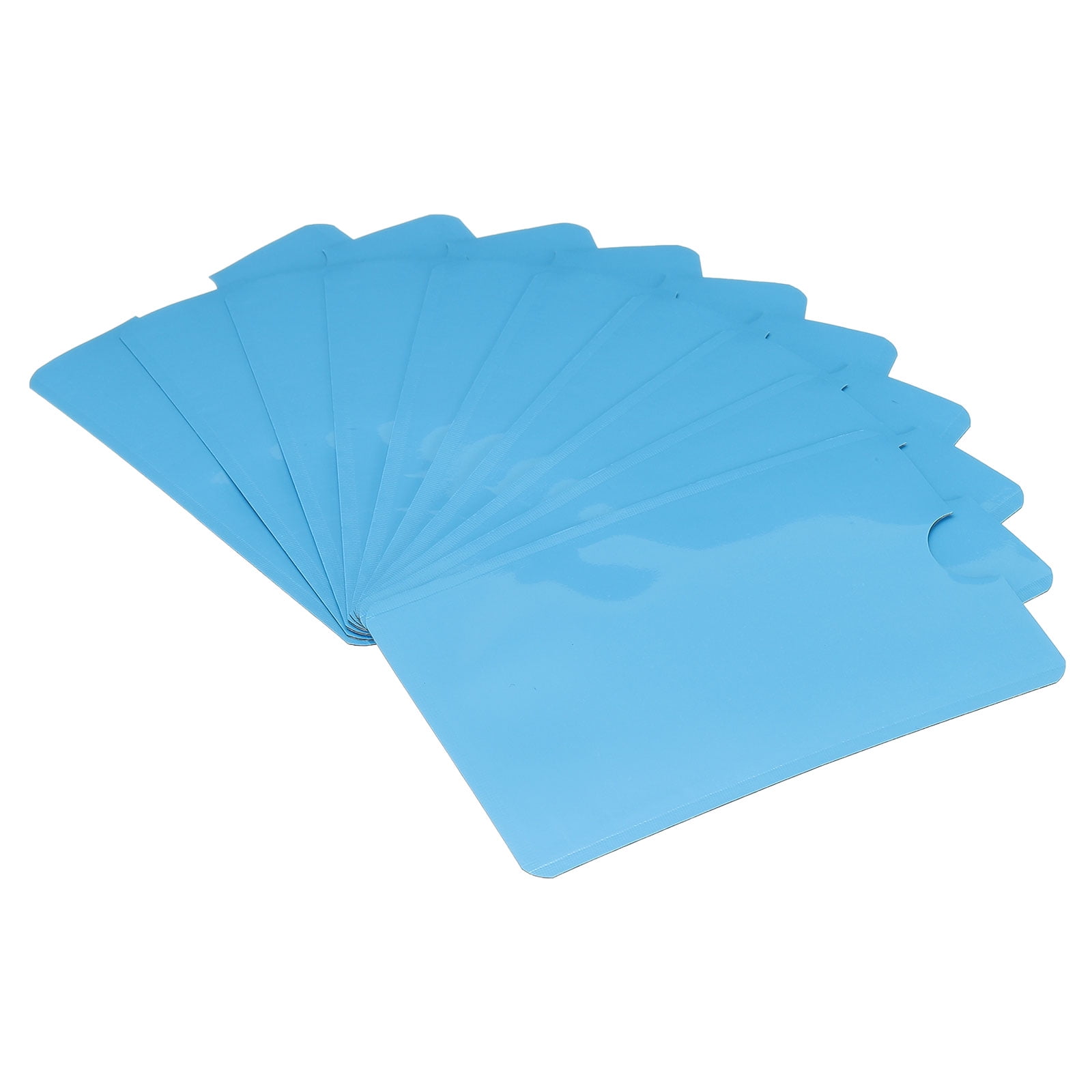 Uxcell Protector NFC Holder RFID Blocking Credit Card Sleeves Sky Blue ...