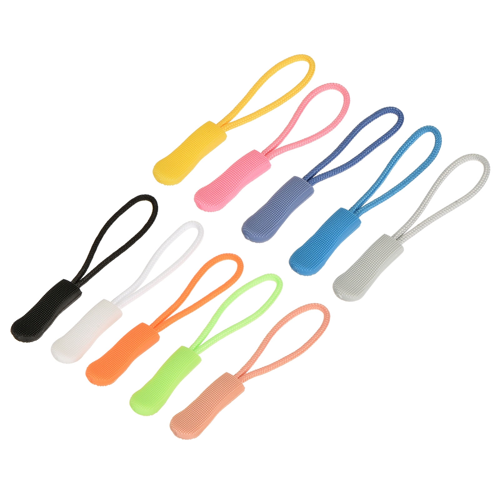 Uxcell Pull Head Handle Replacement Tab Tag Cord Extender Zipper Pulls ...