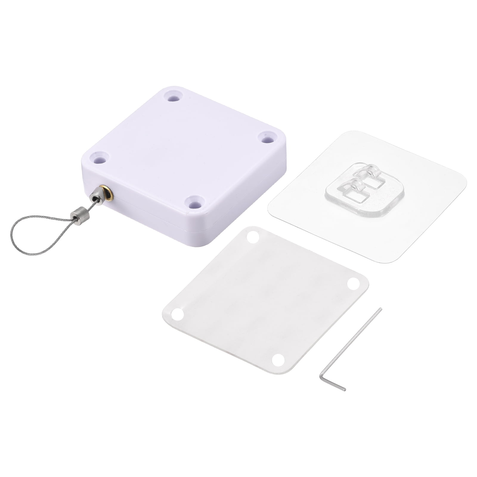 Uxcell Punch Free Automatic Sensor Door Closer,ABS Closer,with Steel ...