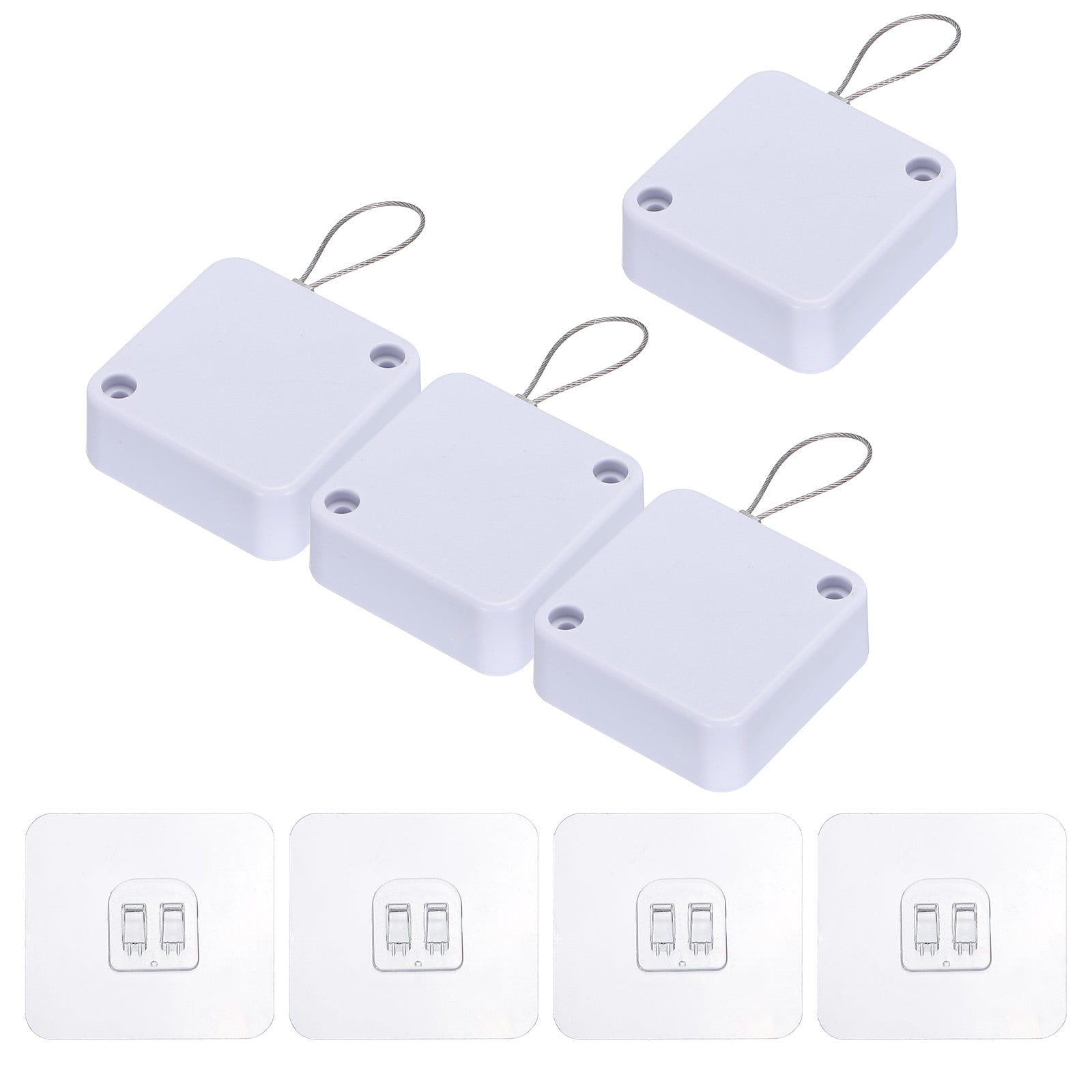 Uxcell Punch Free Automatic Sensor Door Closer ABS Closer with Steel ...