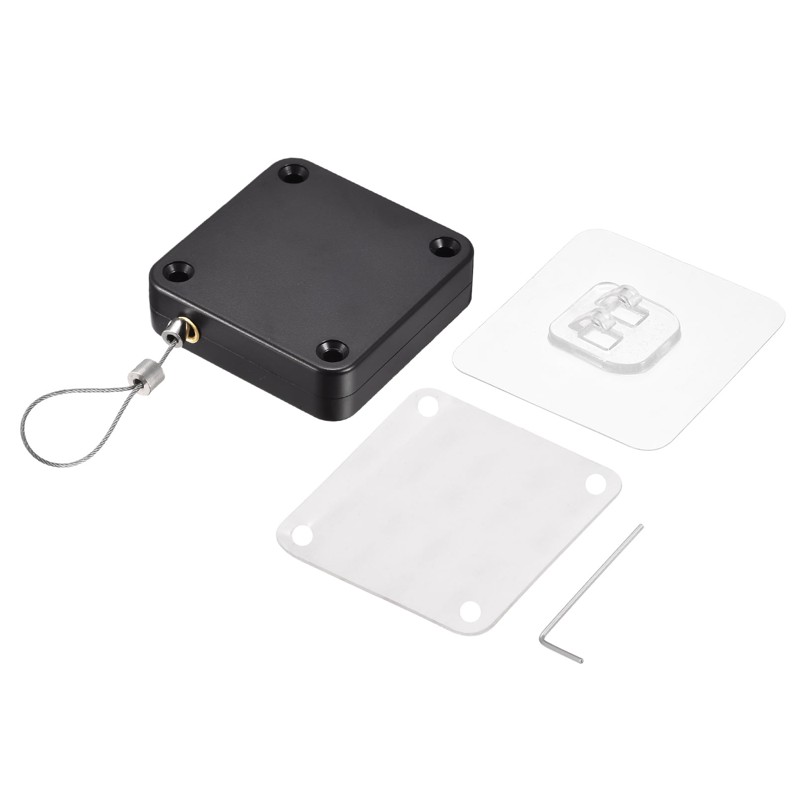 Uxcell Punch Free Automatic Sensor Door Closer,ABS Closer,with Steel ...