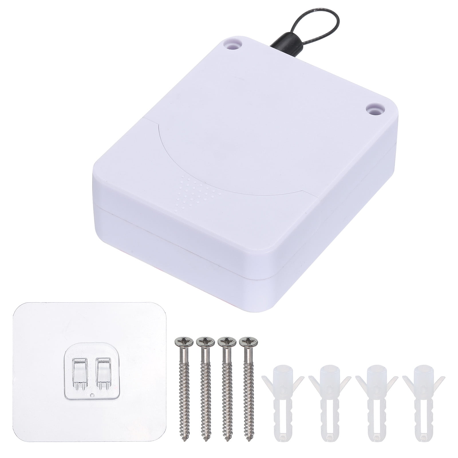 Uxcell Punch Free Automatic Sensor Door Closer Built in Buffer ABS ...