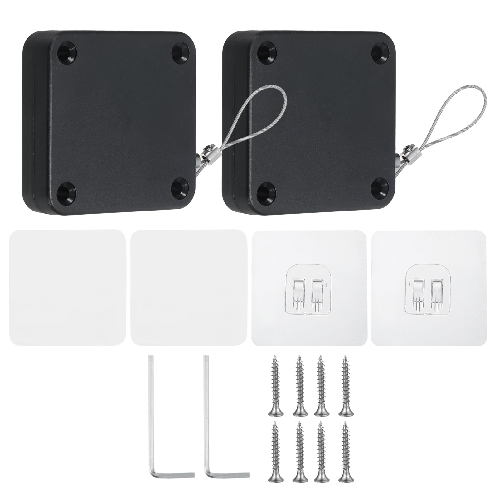 6.6 ft Retractable Remote Control Tether, Lock with Double Sided ...