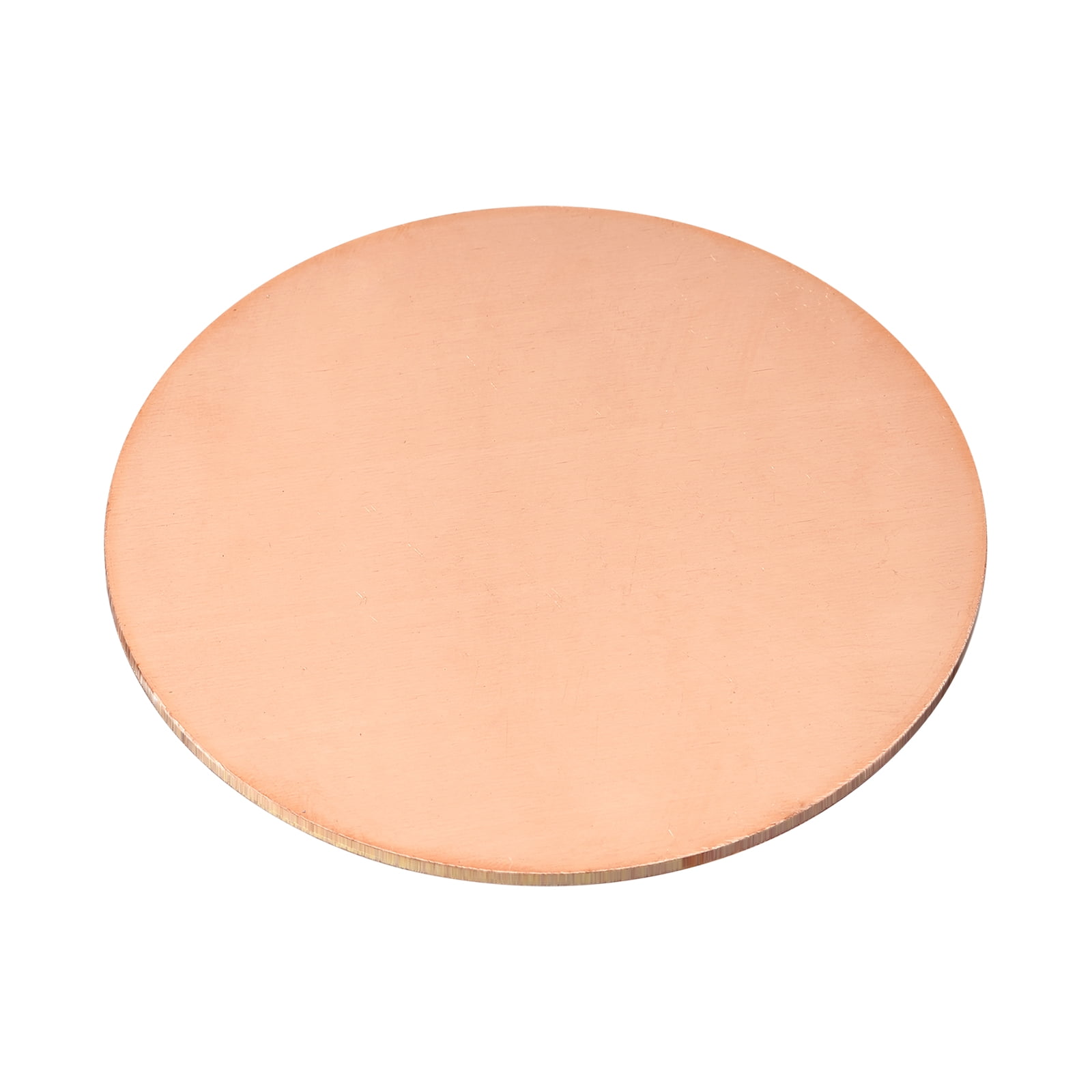 Uxcell Pure Copper Sheet, 3 5/16" x 0.08" 12 Gauge T2 Copper Metal ...