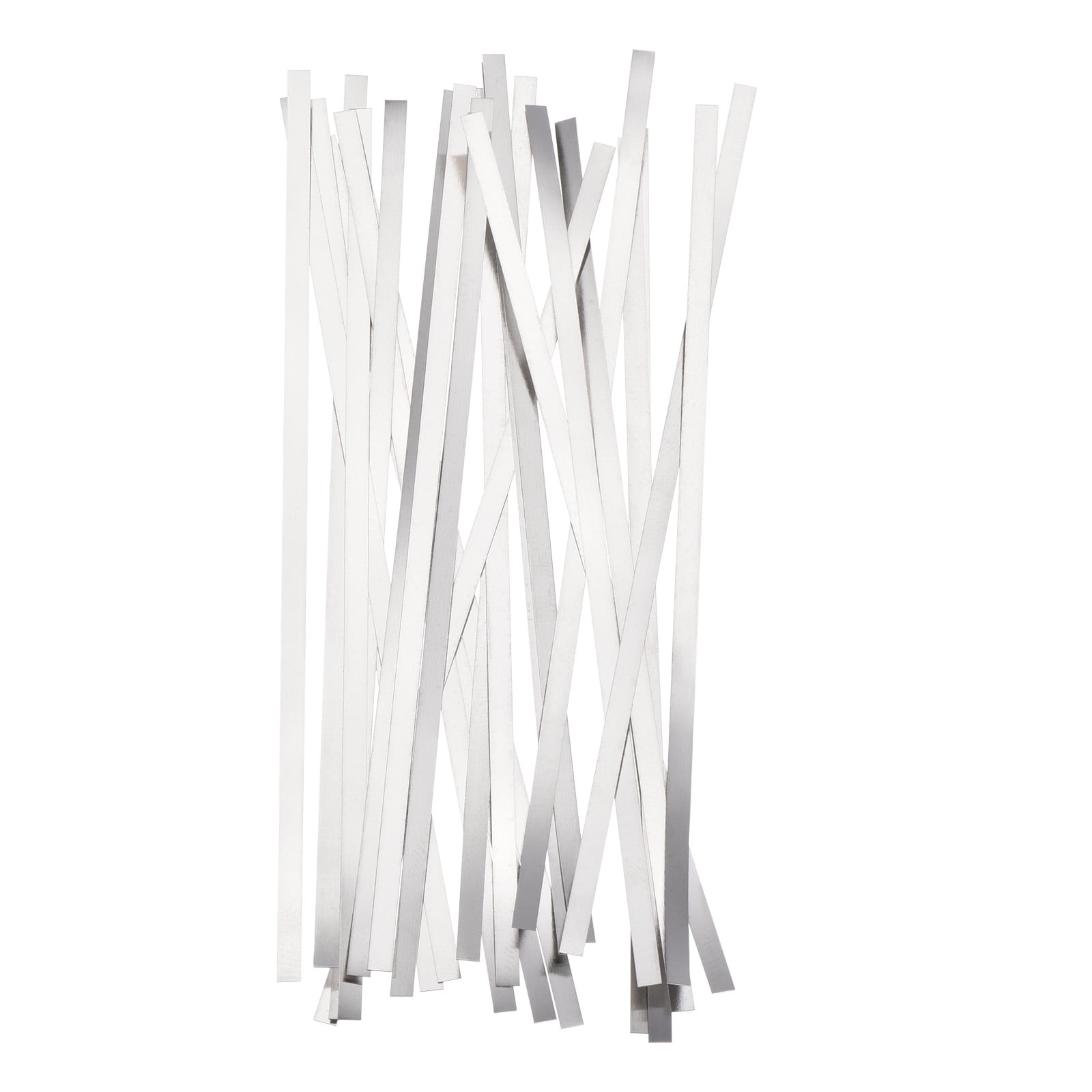 Uxcell Pure Nickel Strip 0.1mm x 2.5mm x 100mm Battery Soldering Tab ...