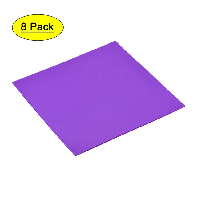 Uxcell Purple EVA Foam Sheets 10 x 10 Inch 3mm Thickness for Crafts DIY ...
