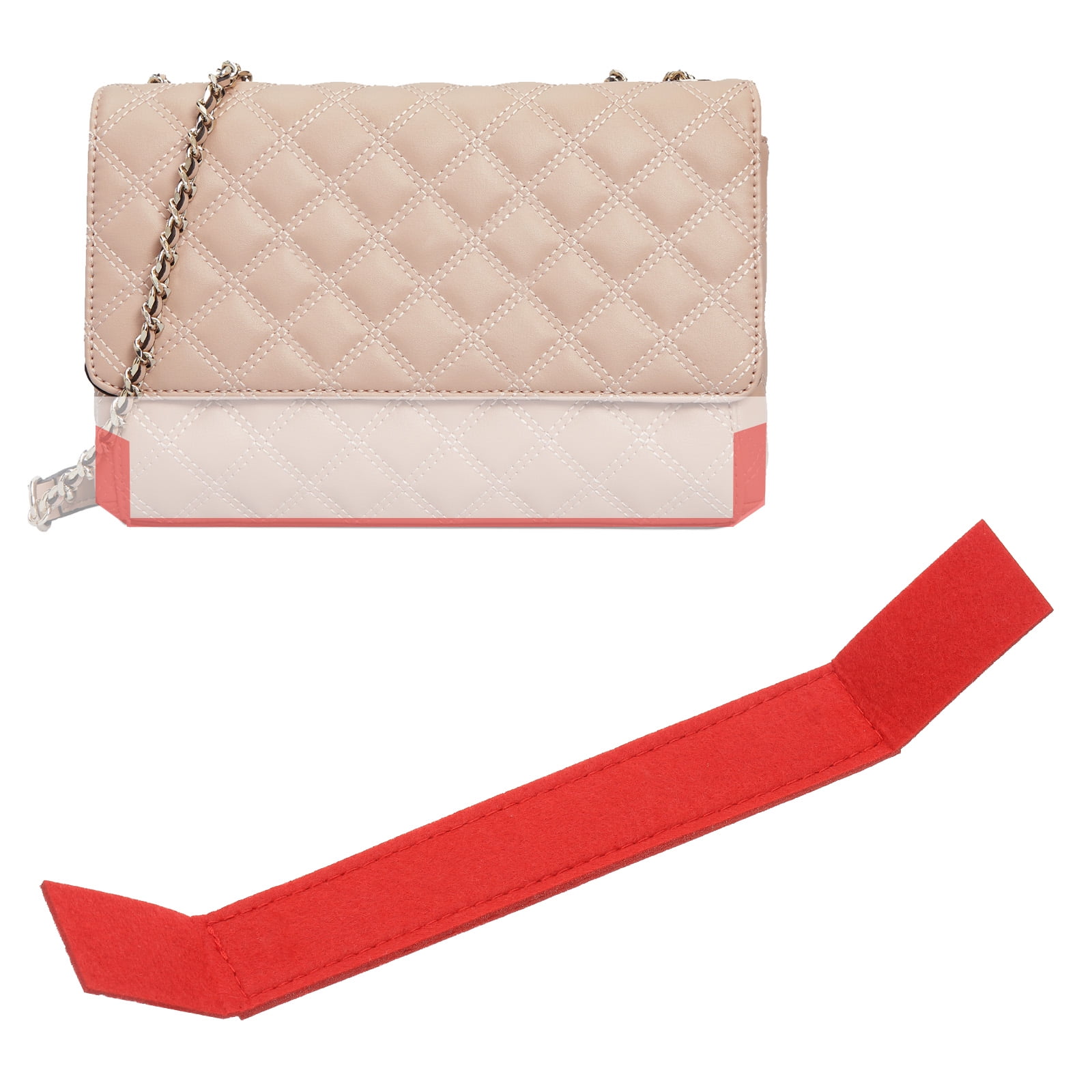 Uxcell Purse Base Shaper 10 x 1.2 Inch, Purse Bottom Insert Felt Bag ...