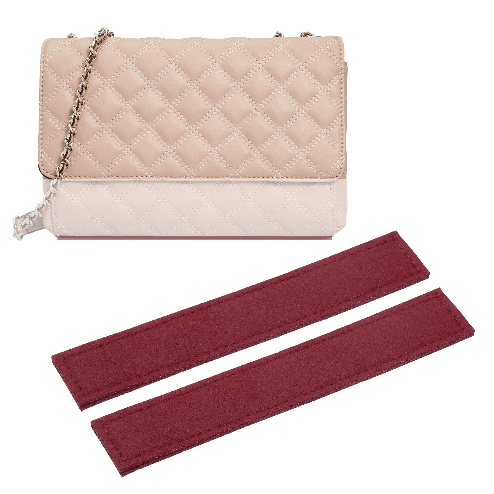 Uxcell Purse Base Shaper 7 x 1.2 Inch, 2 Pcs Purse Bottom Insert Felt ...