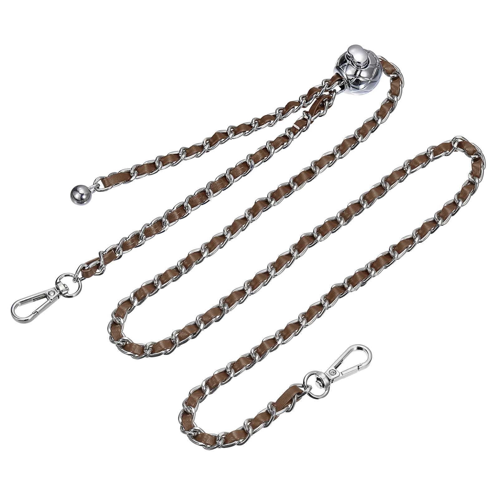 Uxcell Purse Chain Strap, 47 Inch Iron Strap Adjustable Handbag Chains ...