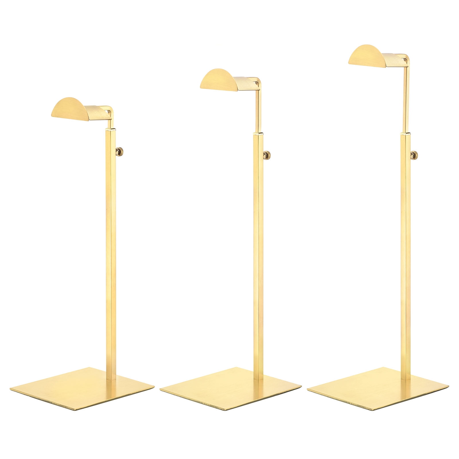 Uxcell Purse Display Stand Set 3 Pack Metal Adjustable Handbag Rack ...