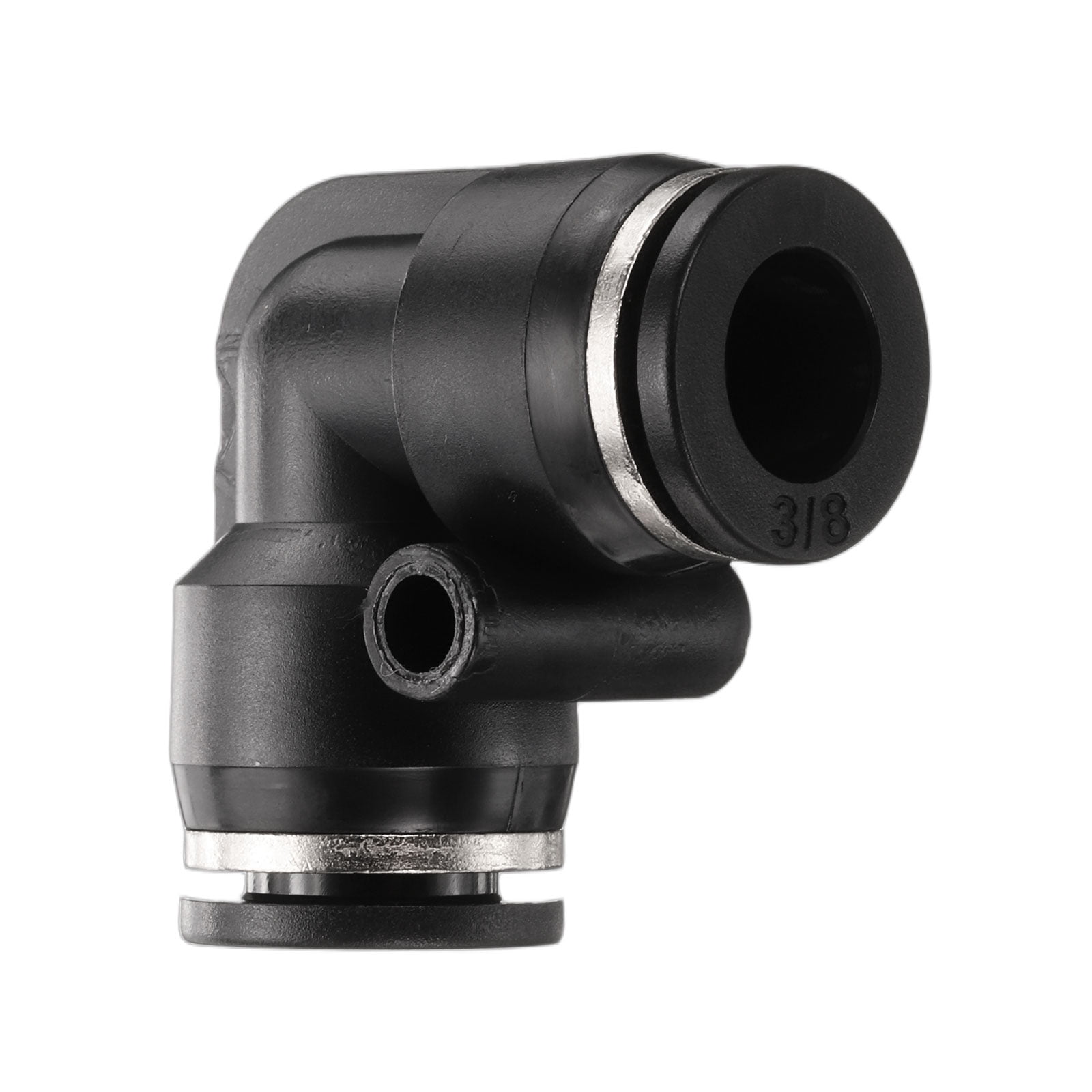 Uxcell Push to Connect Fitting 3/8" Tube OD 90 Degree Quick Connector ...