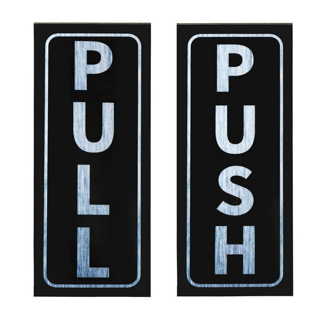Uxcell Push Pull Door Sign 2 Uxcell Push Pull Door Sign 2