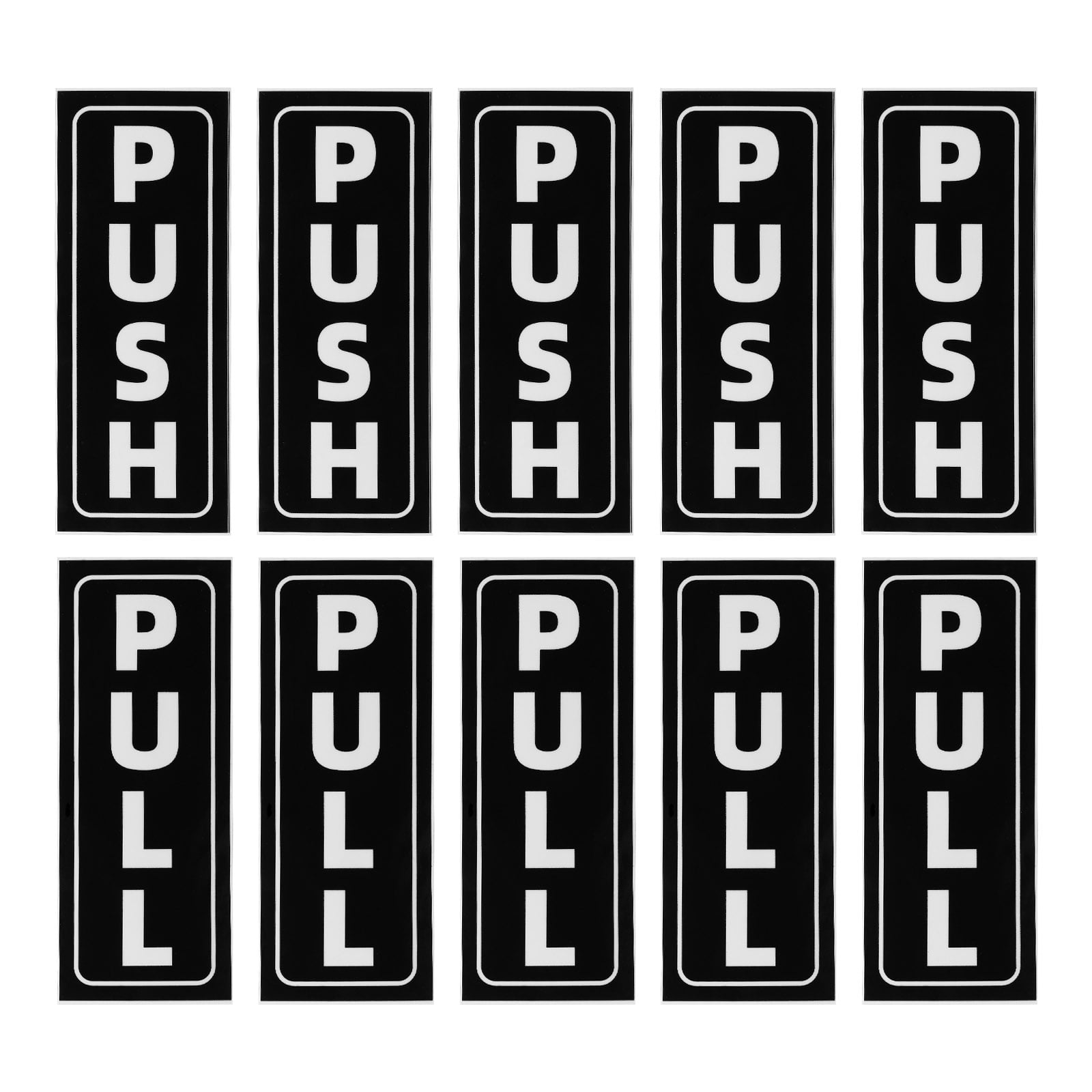 Uxcell Push Pull Door Sign 2 Uxcell Push Pull Door Sign 2