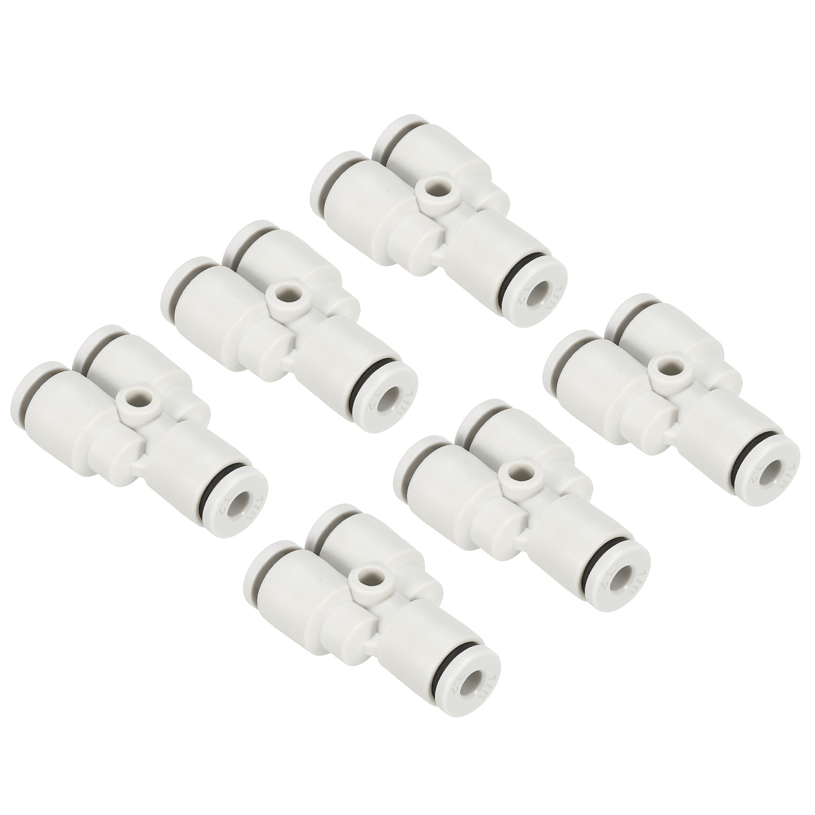 Uxcell Push to Connect Fittings, 12 Pack Fittings Splitters, White, 1/8 Inch Od - Walmart.com