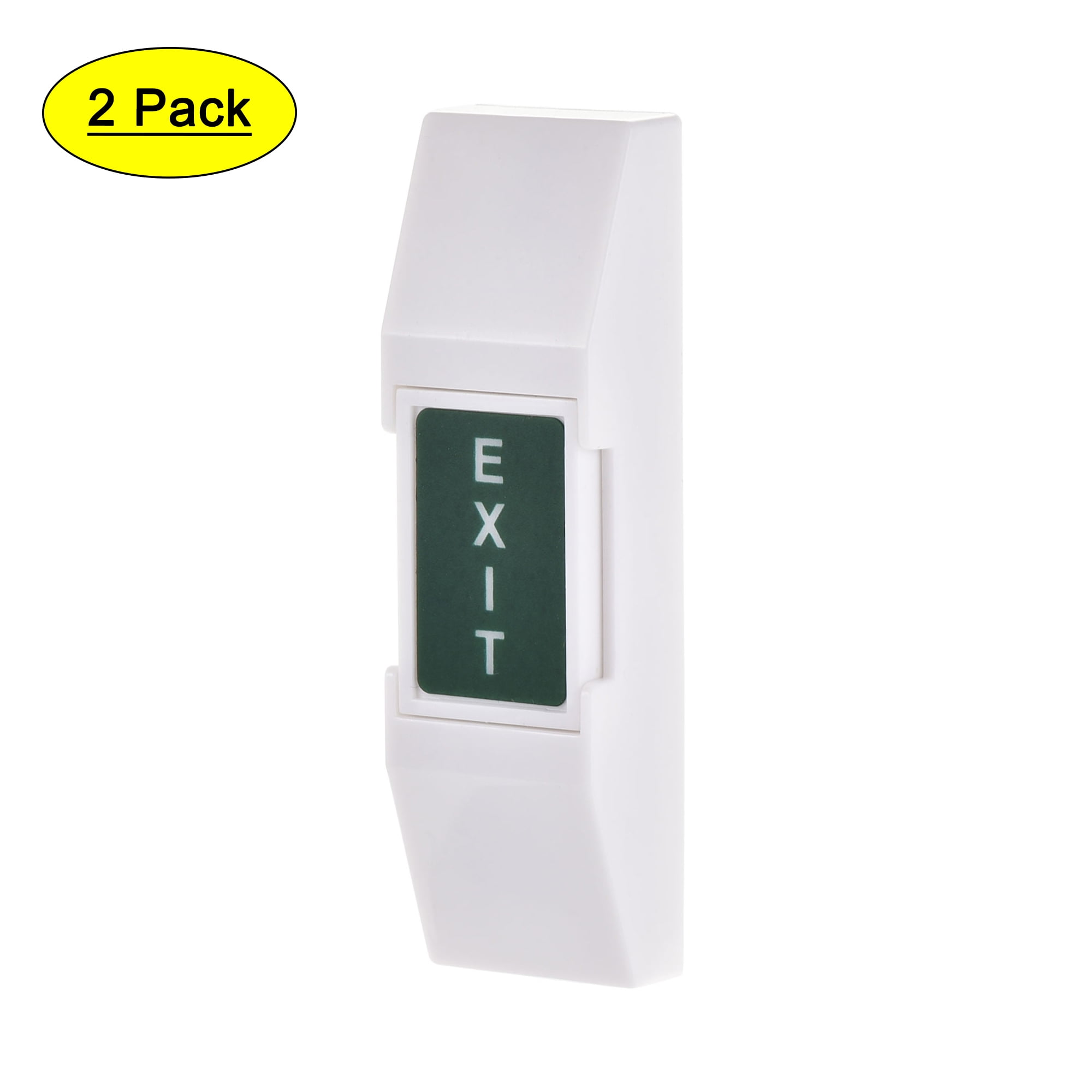 Uxcell Push to Exit Button Release Switch Door Access Control System PC Panel 76mmx23mm 12V 3A ...
