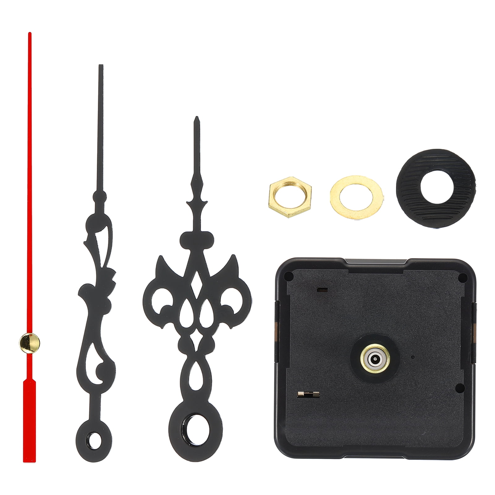 Uxcell Quartz Clock Movement 1/2" Shaft for 2 to 3mm Clock Dial ...