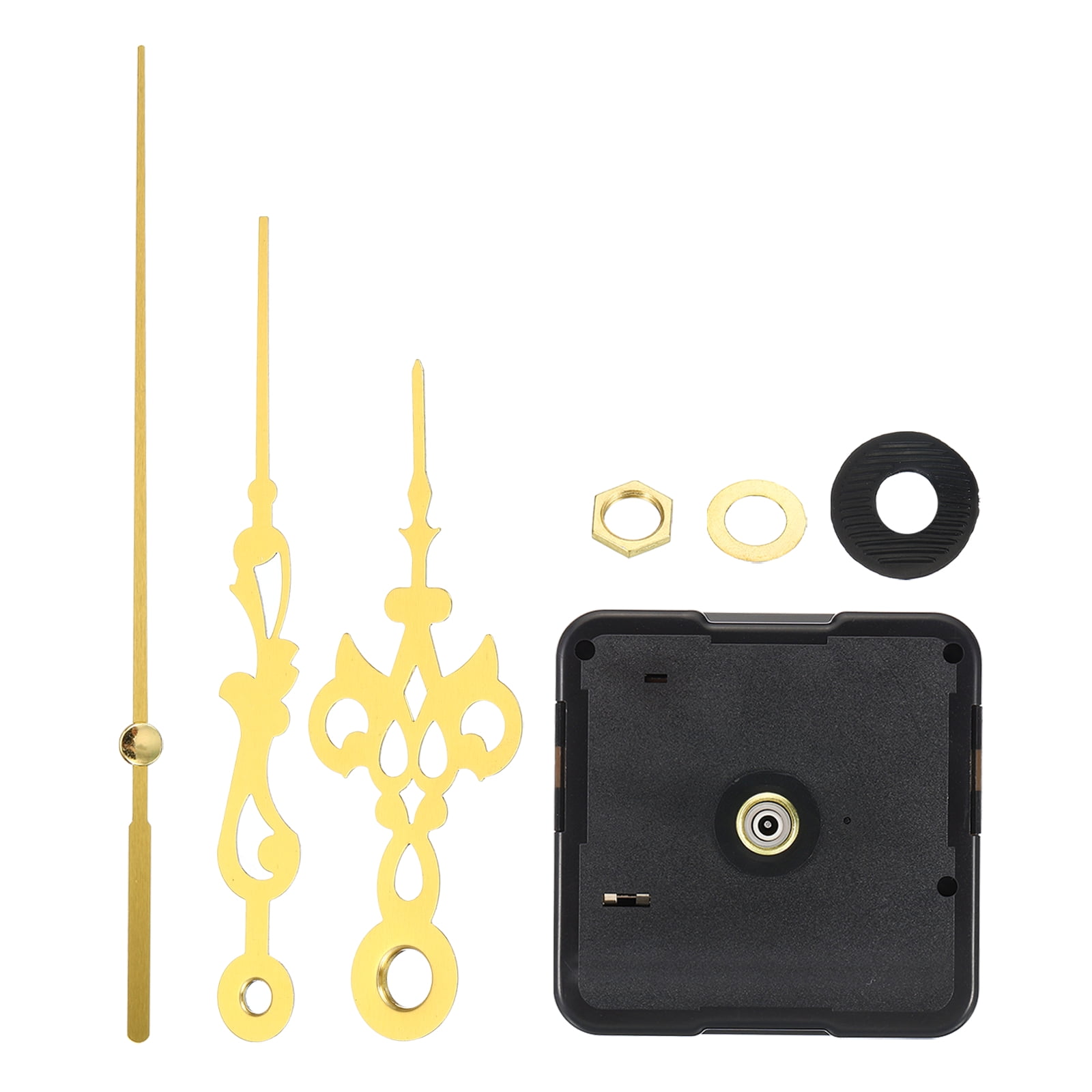 Uxcell Quartz Clock Movement 1/2" Shaft for 2 to 3mm Clock Dial ...