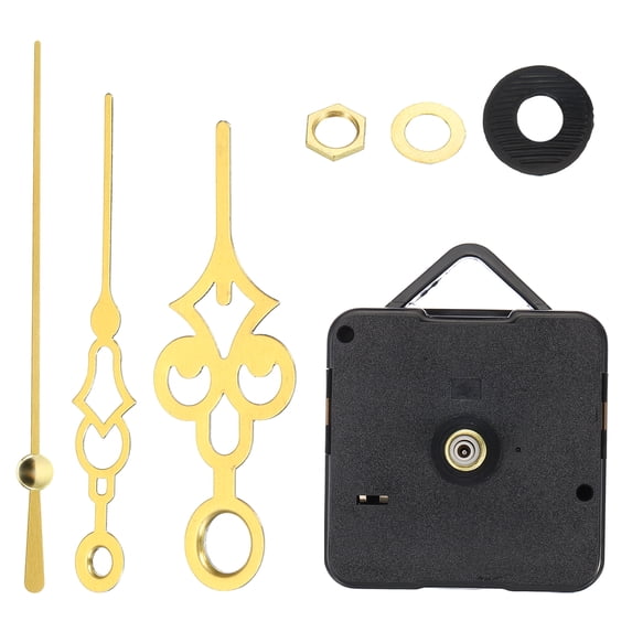 Uxcell Quartz Clock Movement Mechanism 1/2" Total Shaft for 2 to 3mm ...
