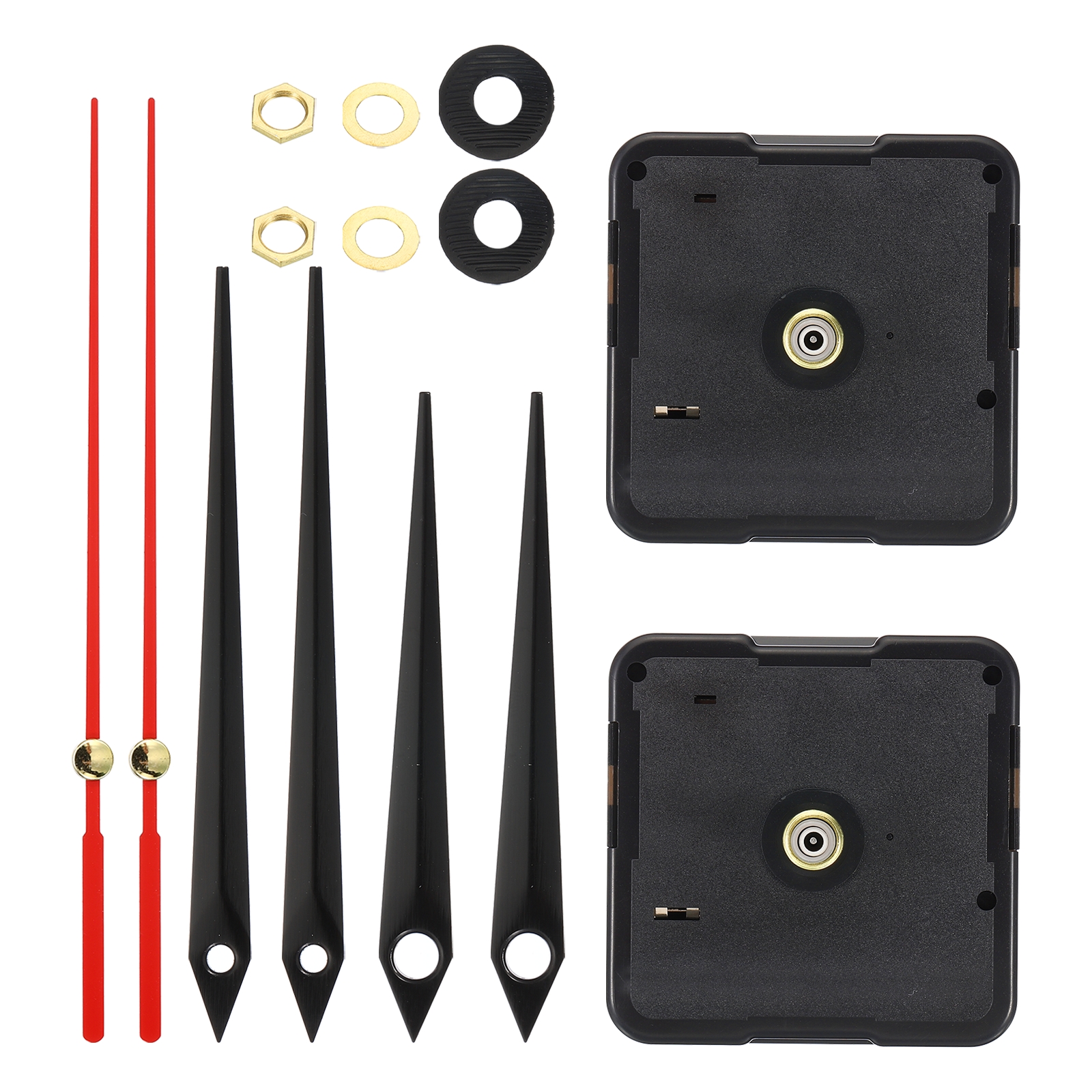 Uxcell Quartz Clock Movement Kit 0.7" Shaft for 7 to 8mm Clock Dial ...