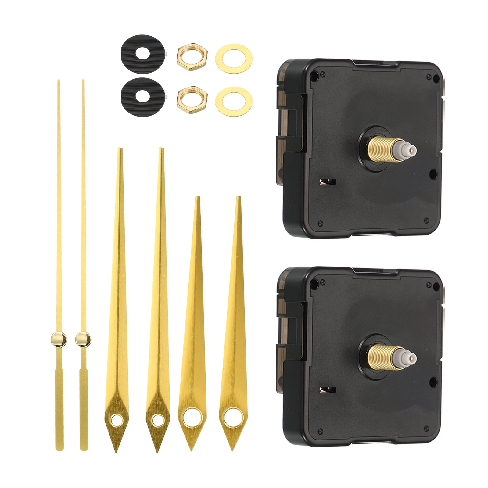 Uxcell Quartz Clock Movement Kit 1/2" Shaft for 2 to 3mm Clock Dial ...