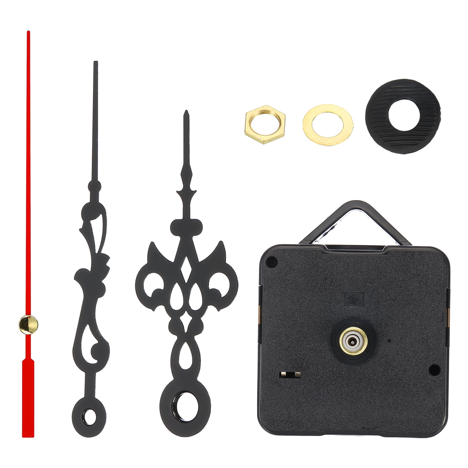 Uxcell Quartz Clock Movement Mechanism 1/2" Shaft for 2 to 3mm Clock ...