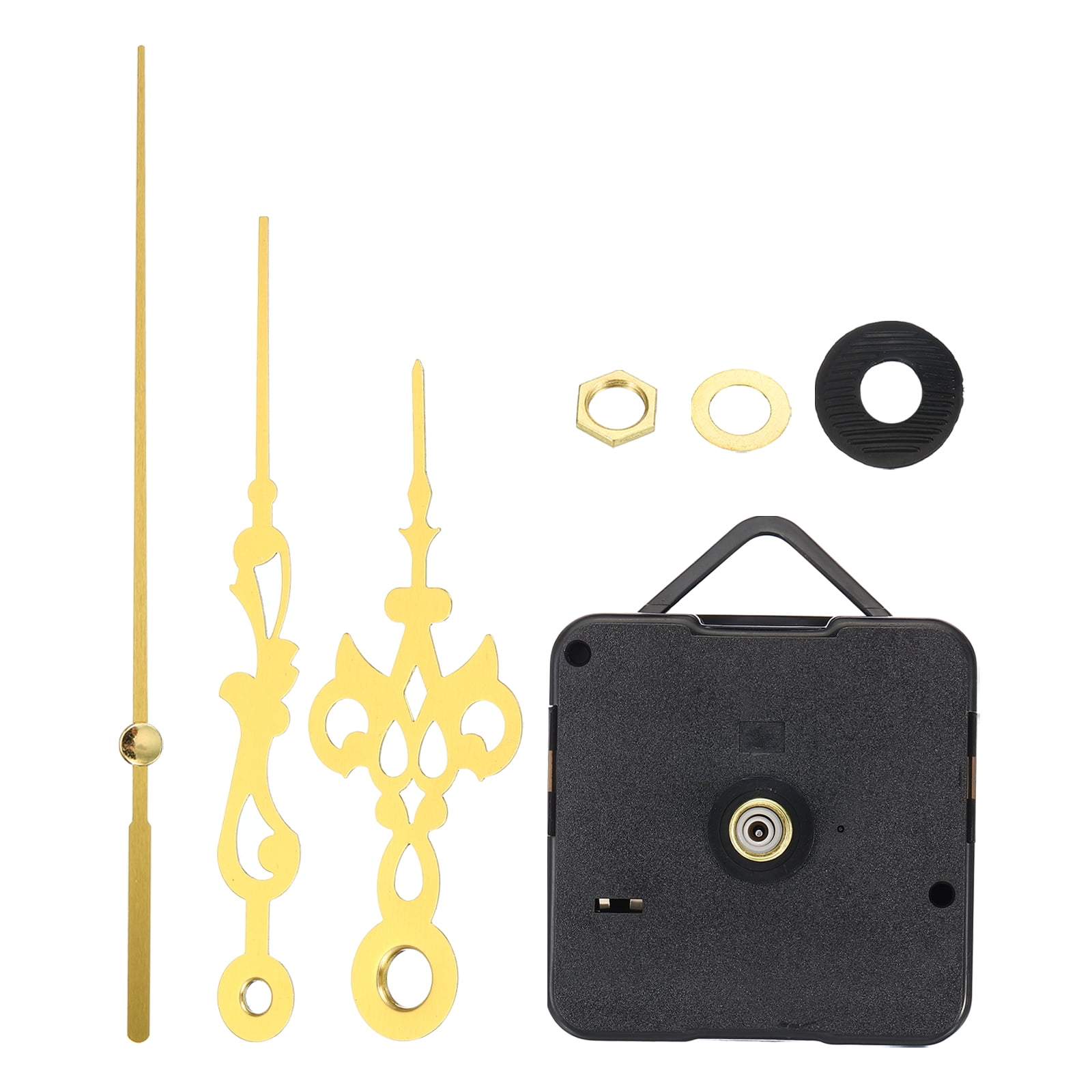 Uxcell Quartz Clock Movement Mechanism 1/2" Shaft for 2 to 3mm Clock ...
