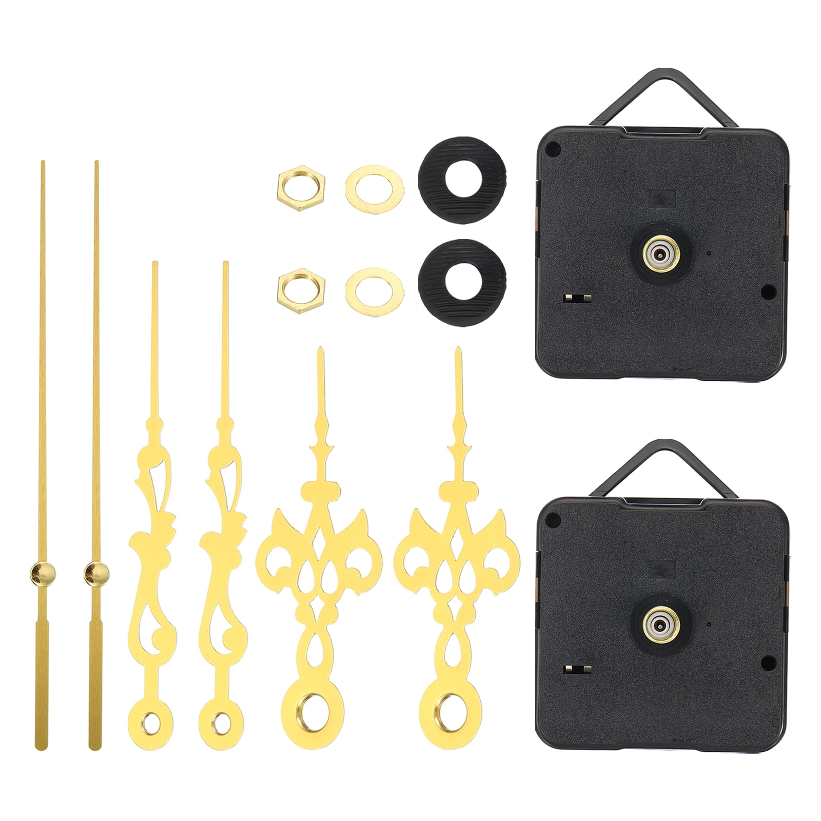 Uxcell Quartz Clock Movement Mechanism 1/2" Shaft for 2 to 3mm Clock ...