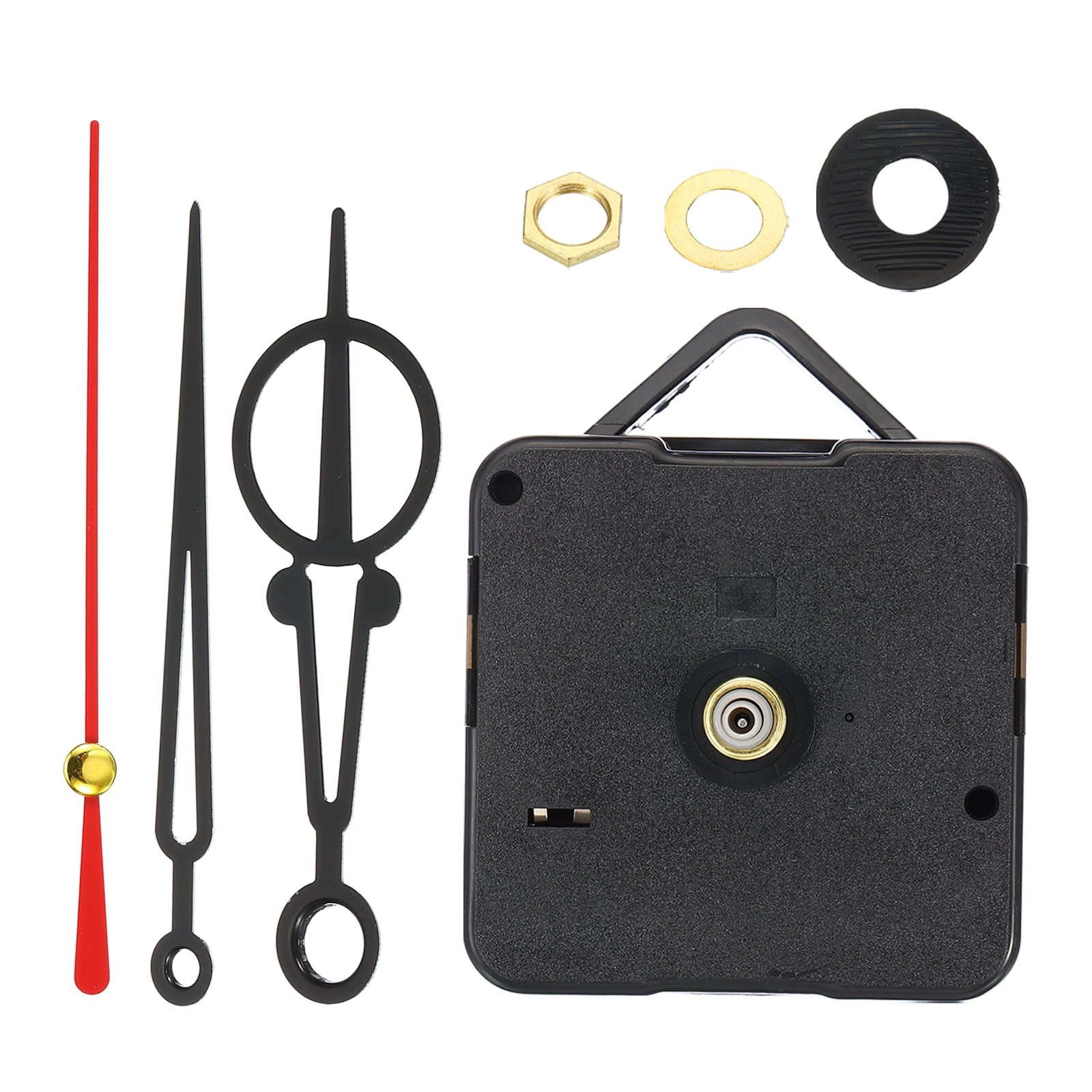Uxcell Quartz Clock Movement Mechanism 1/2" Shaft for 2 to 3mm Clocks ...
